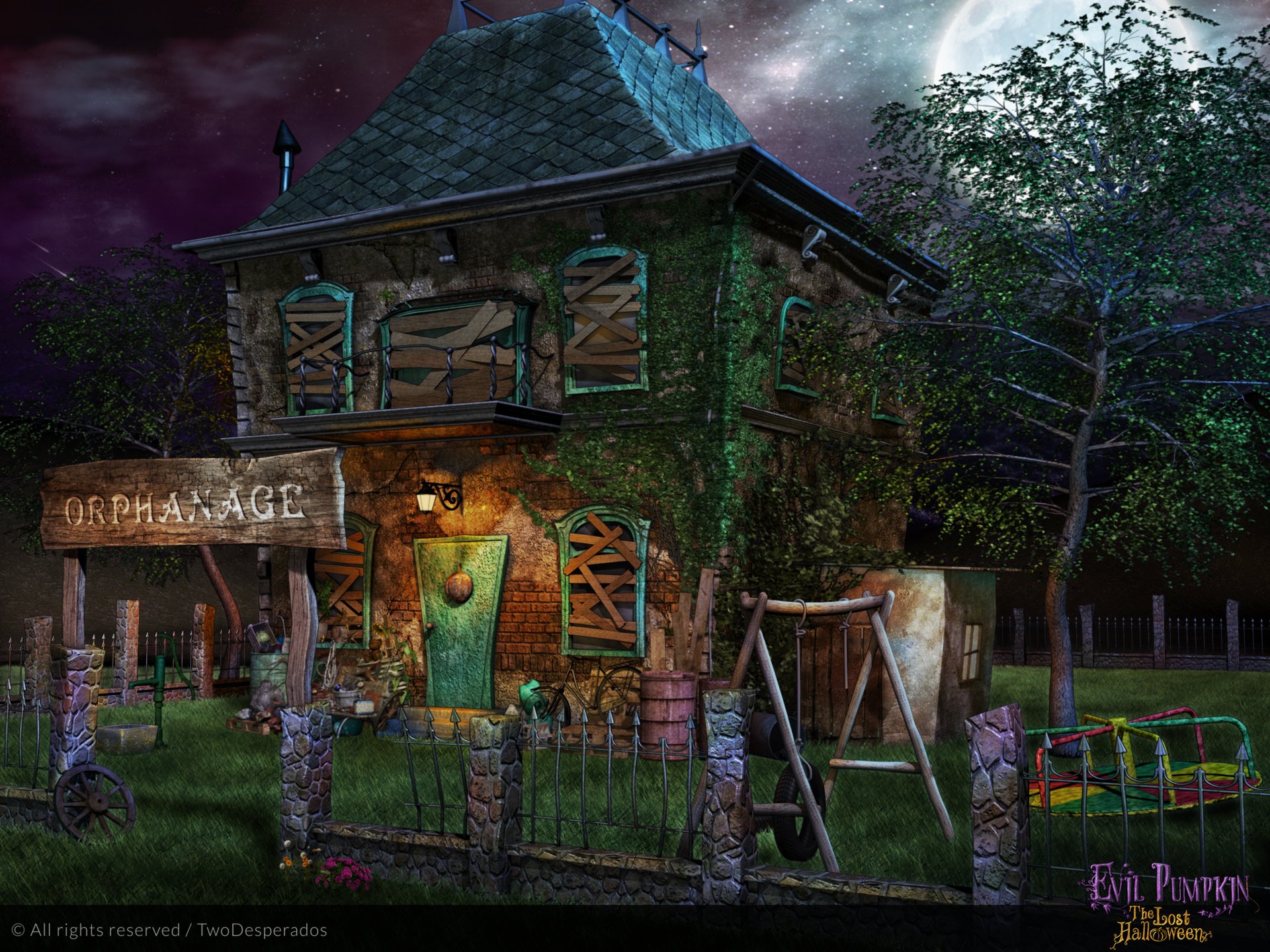 ArtStation - Abandoned Orphanage