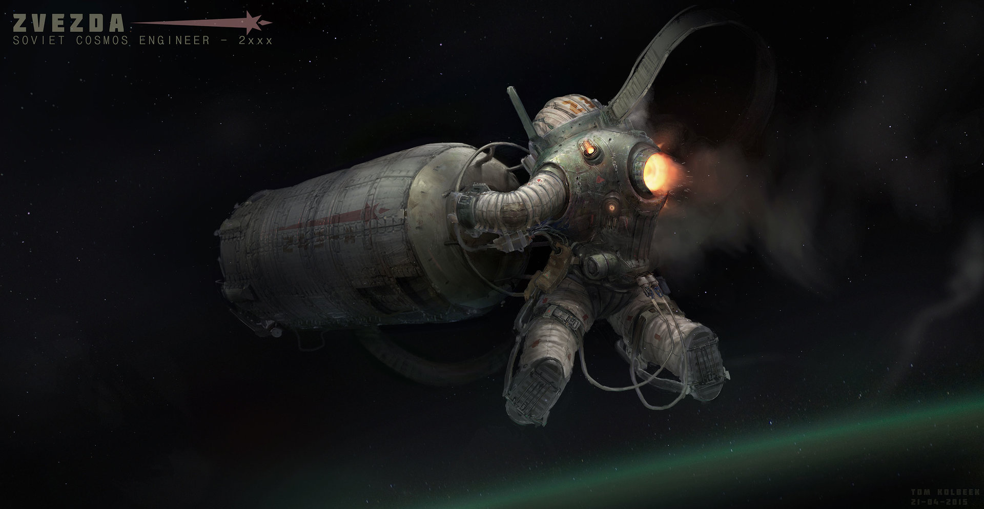 ArtStation - Soviet Space Engineer