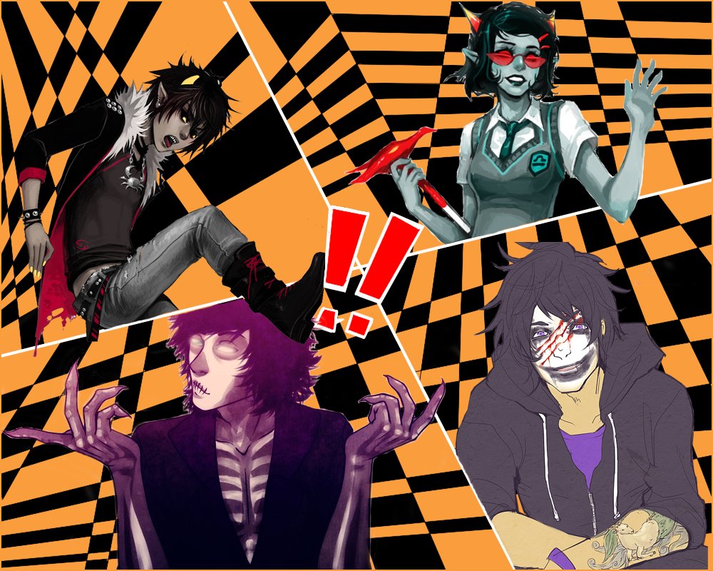 ArtStation - Homestuck All-Out Attack