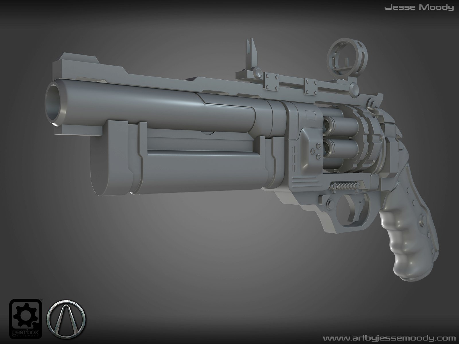 Jesse Moody - Borderlands - Magcat Series Revolver