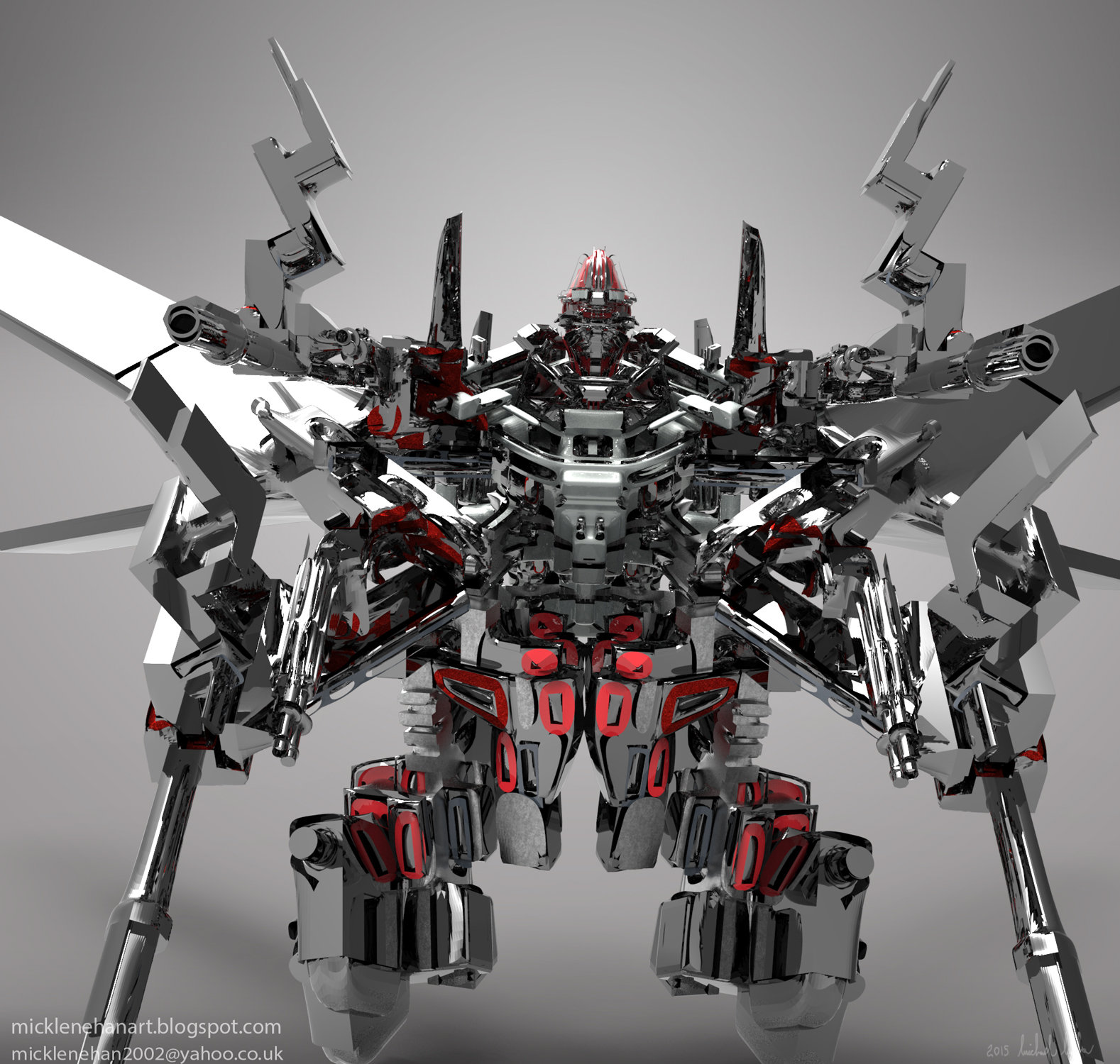 ArtStation - Mech Keyshot Concept