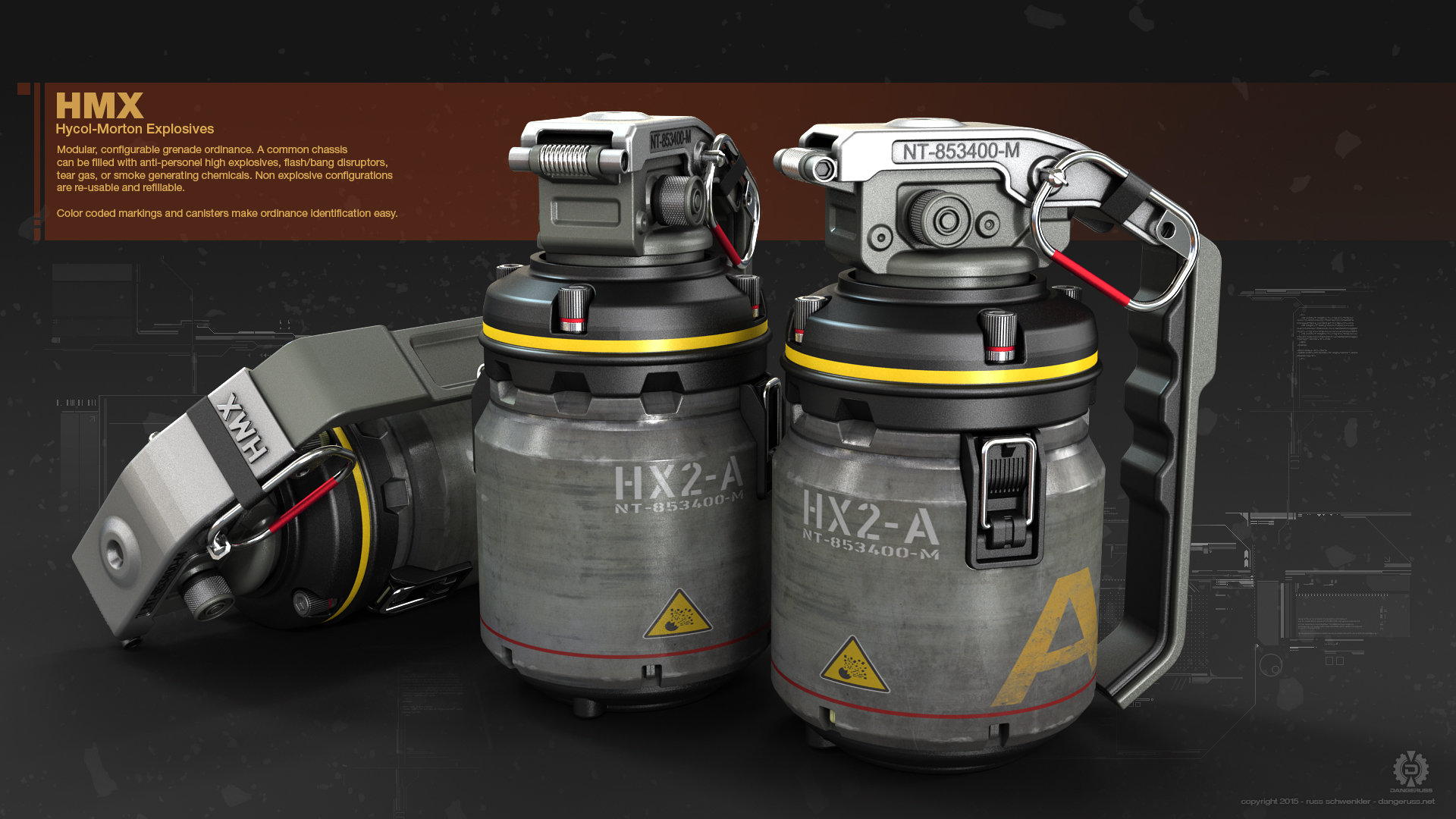 ArtStation - Modular Grenade