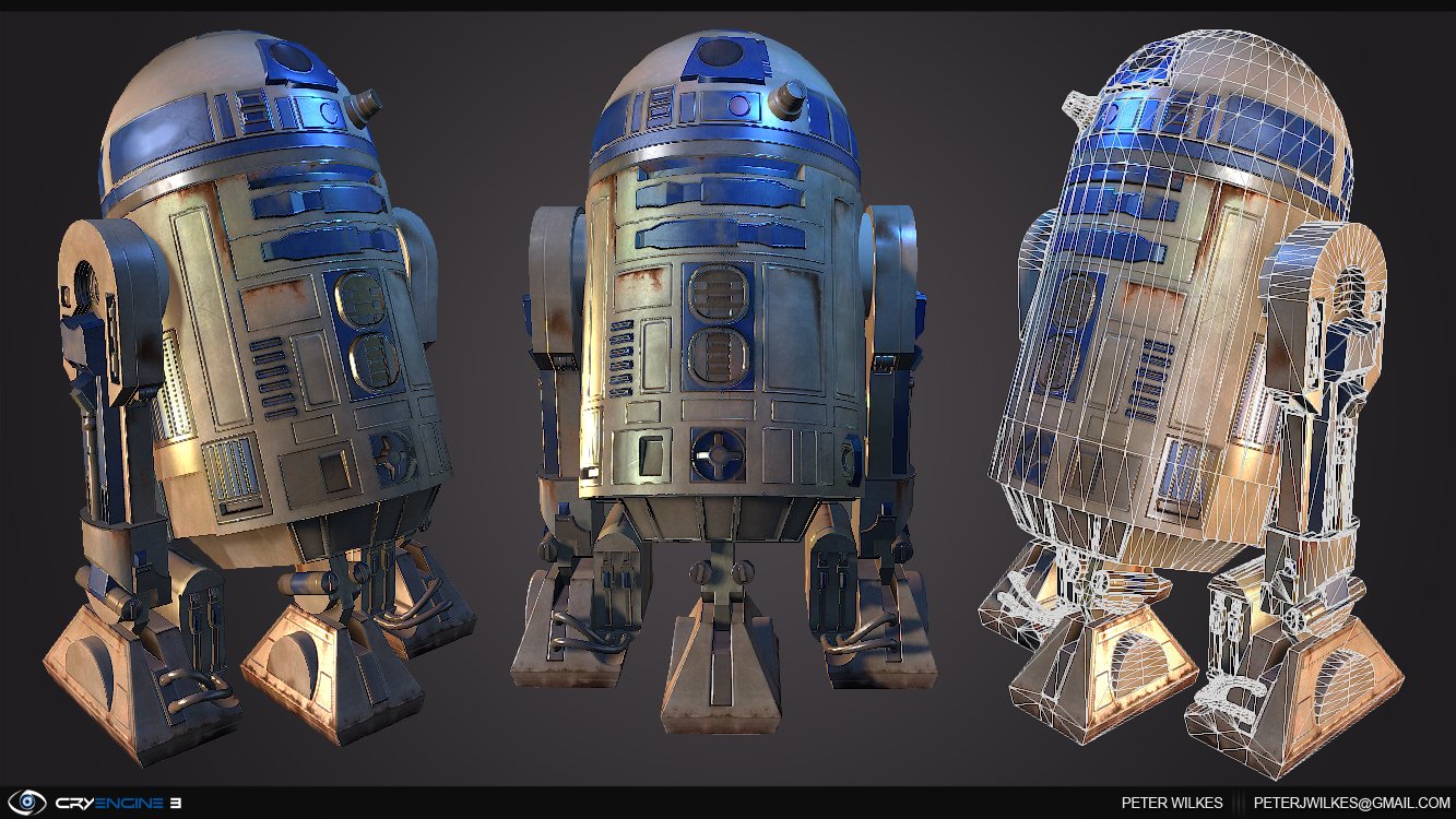 Peter Wilkes - Star Wars Sci-fi Slum Envronment - University