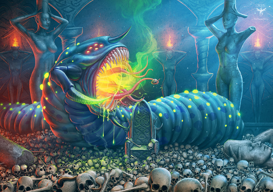 ArtStation - The Plague Worm