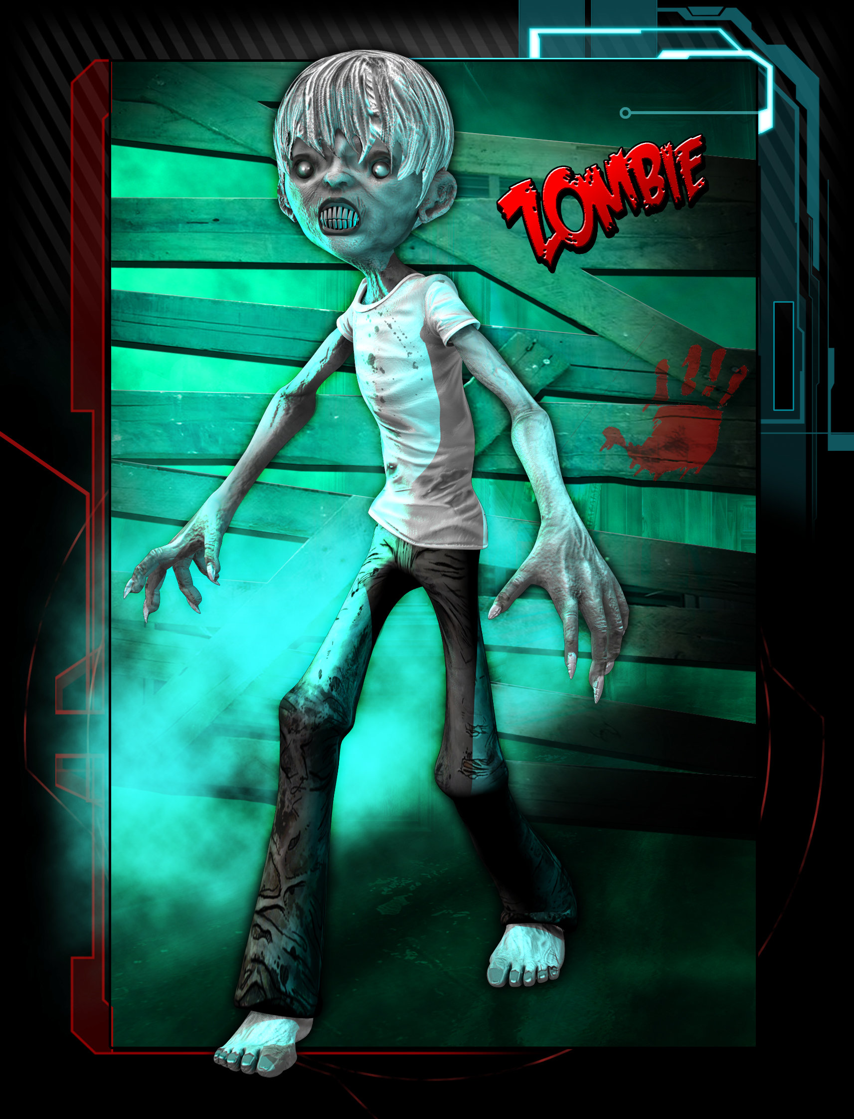 ArtStation - Zombie Boy