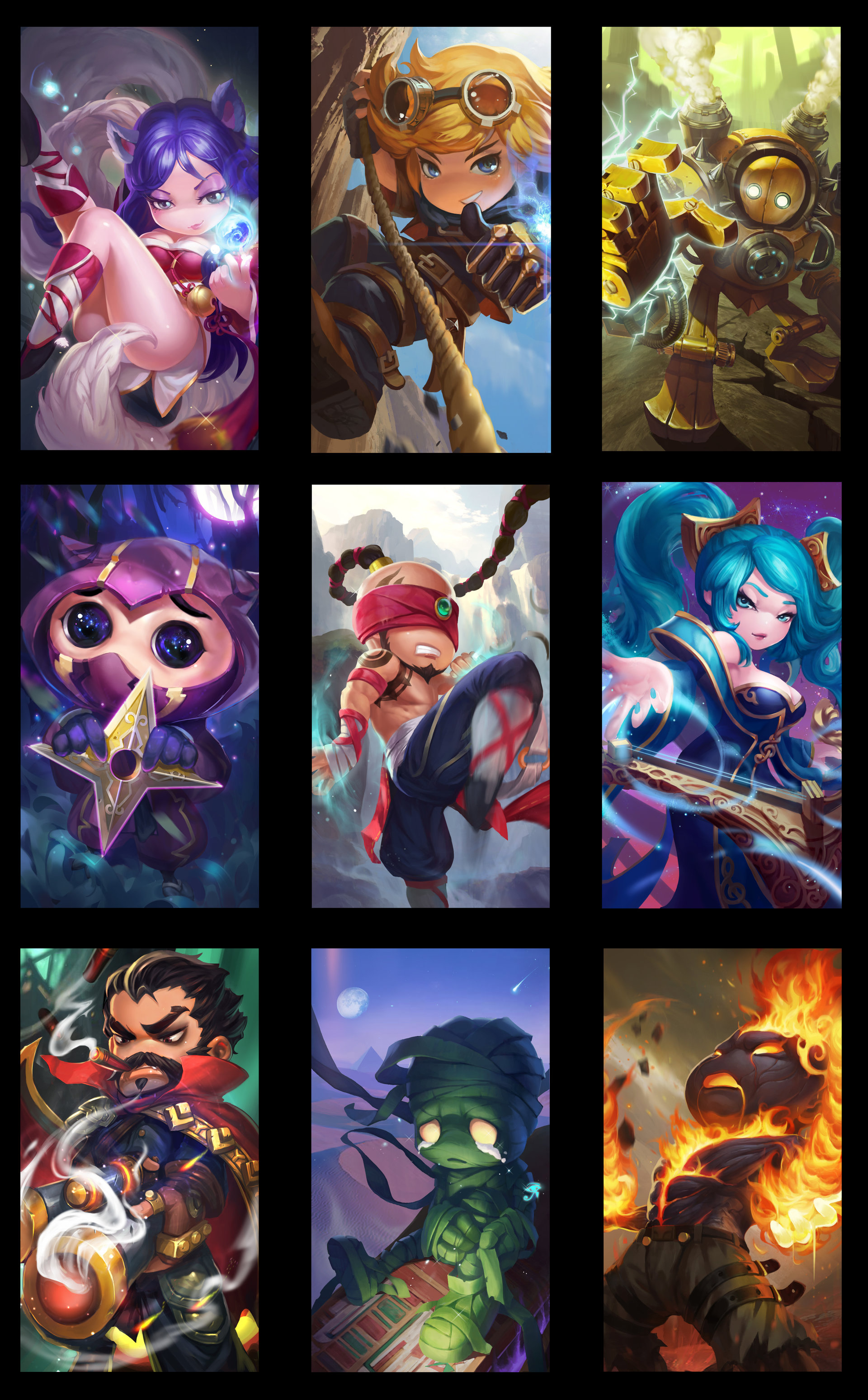 ArtStation - LOL fan art Card