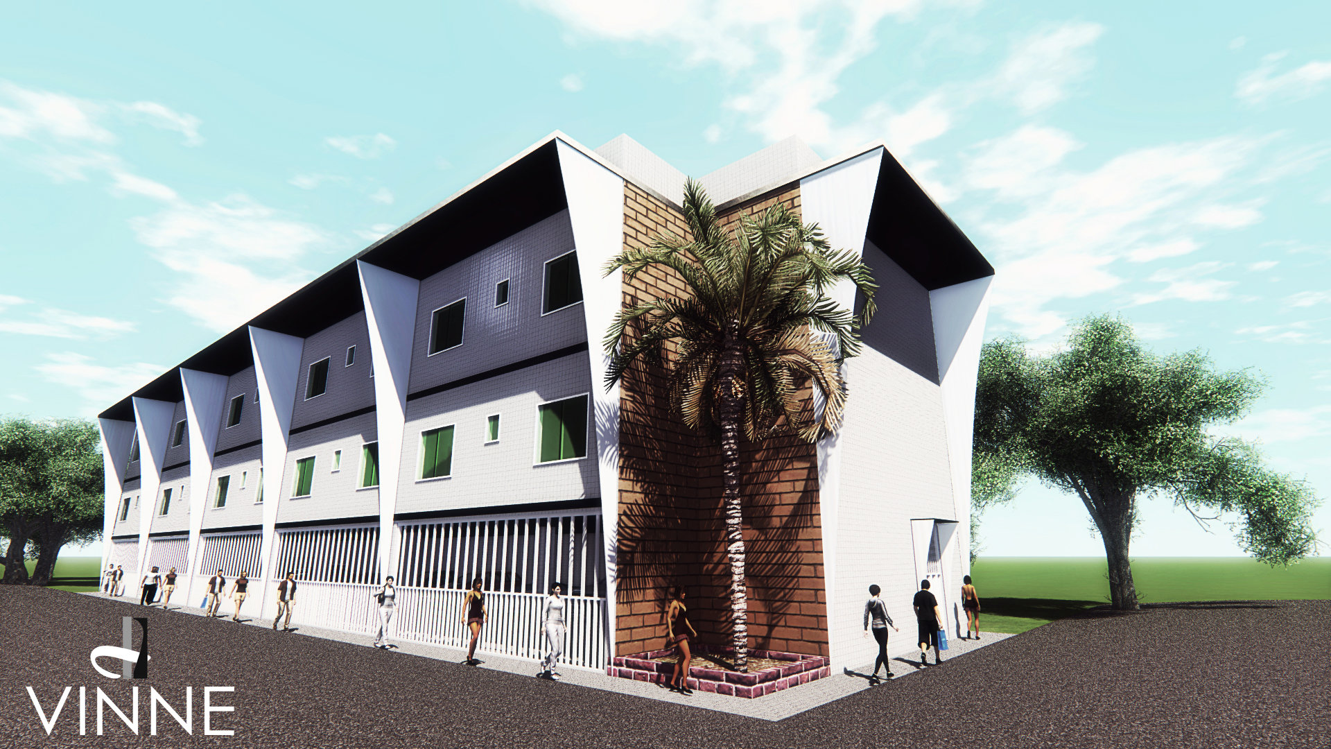 ArtStation - Maquete eletrônica- Condomínio residencial