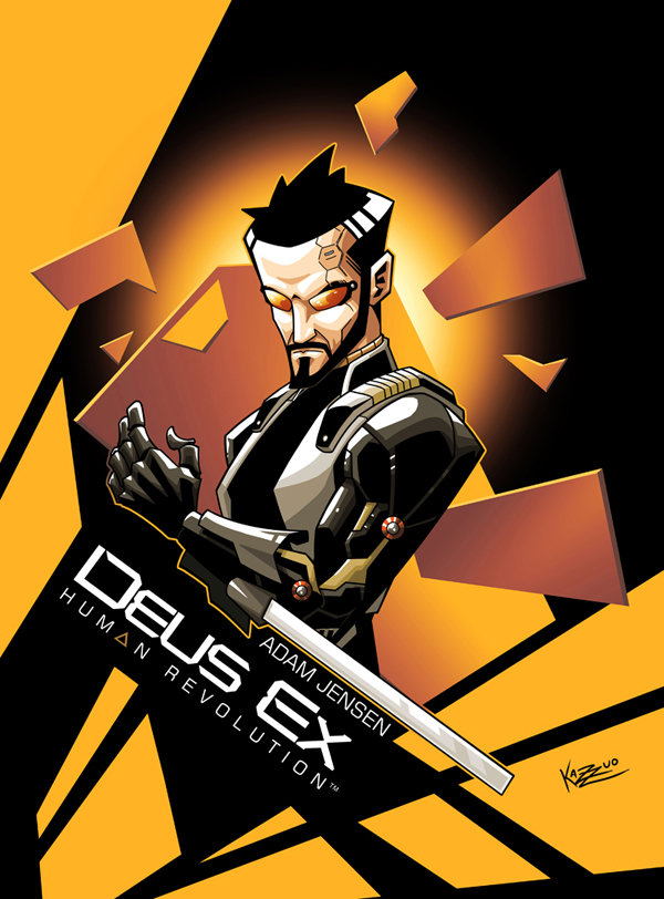 ArtStation - Adam Jensen - Deus EX HR