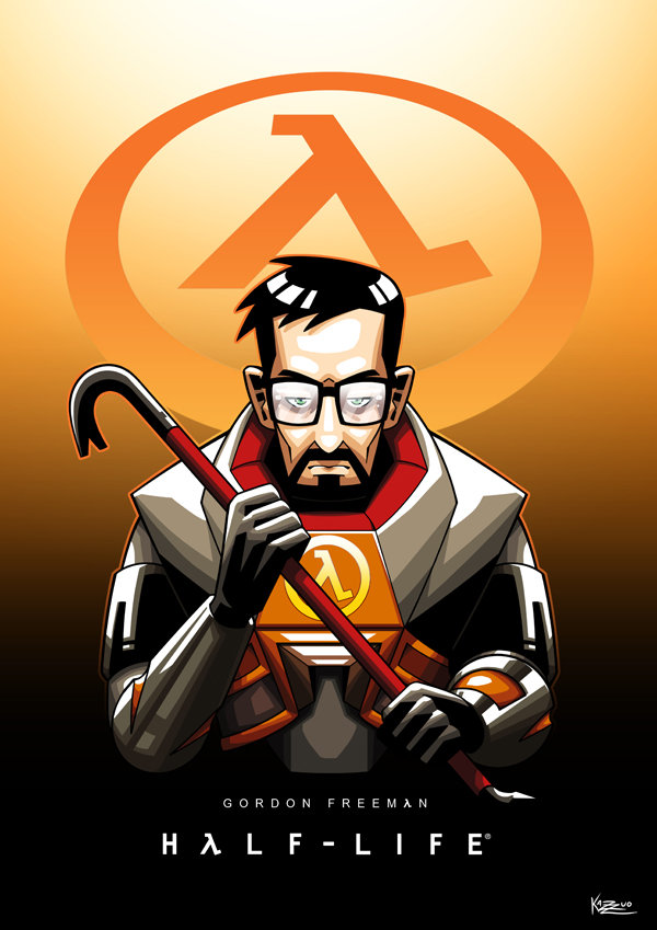 ArtStation - Gordon Freeman - Half-Life