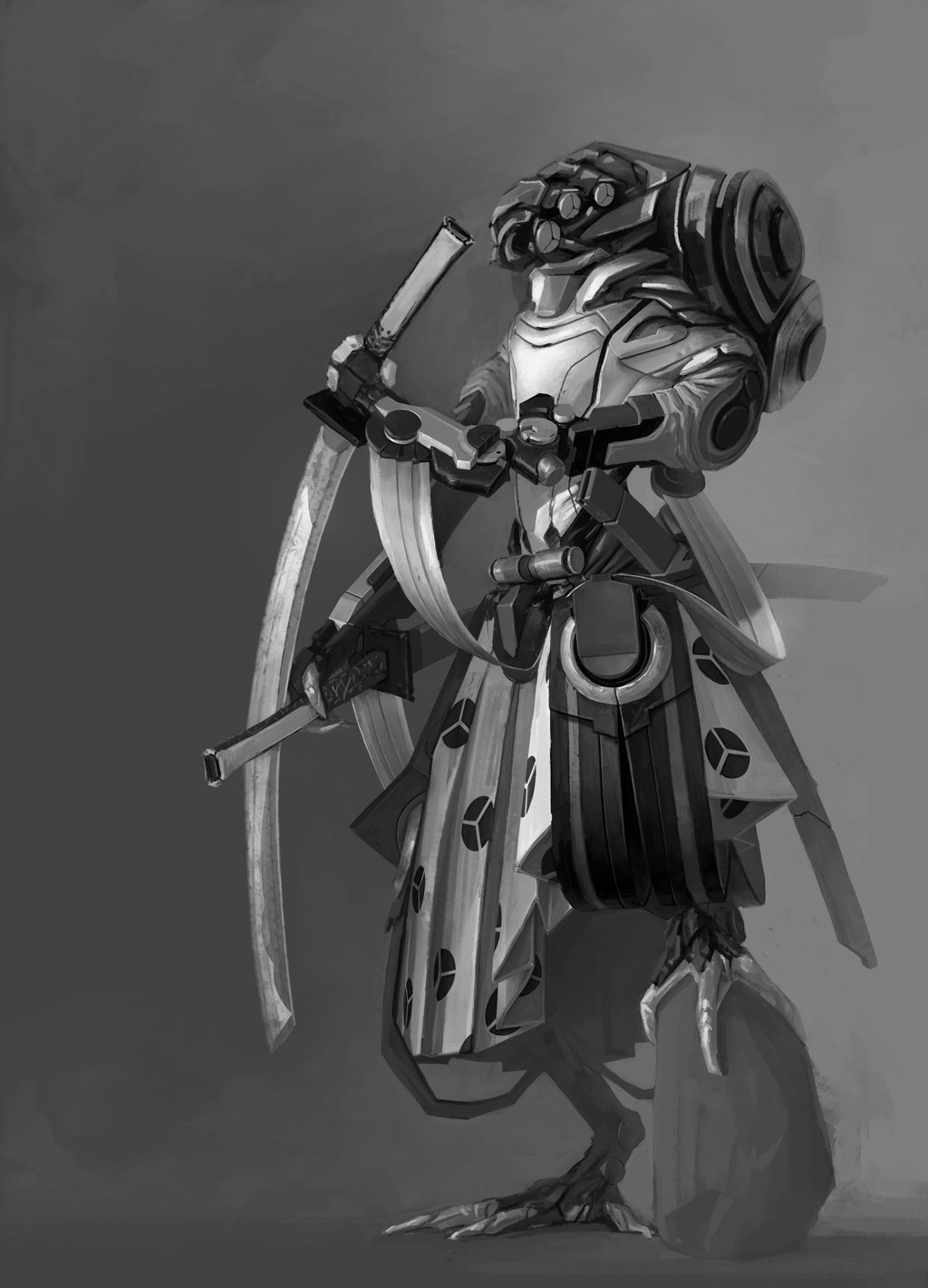 ArtStation - techno samurai
