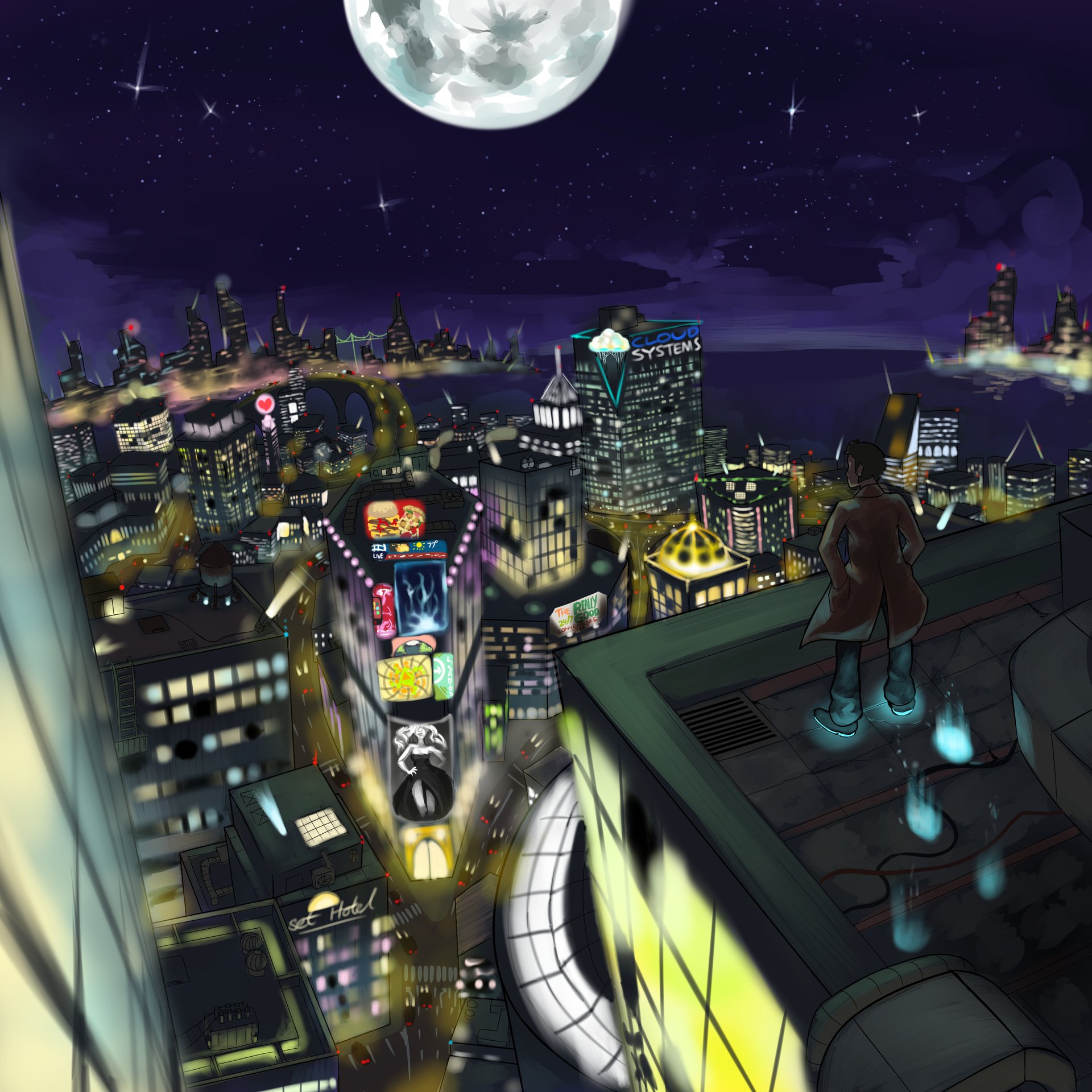 ArtStation - midnight walk