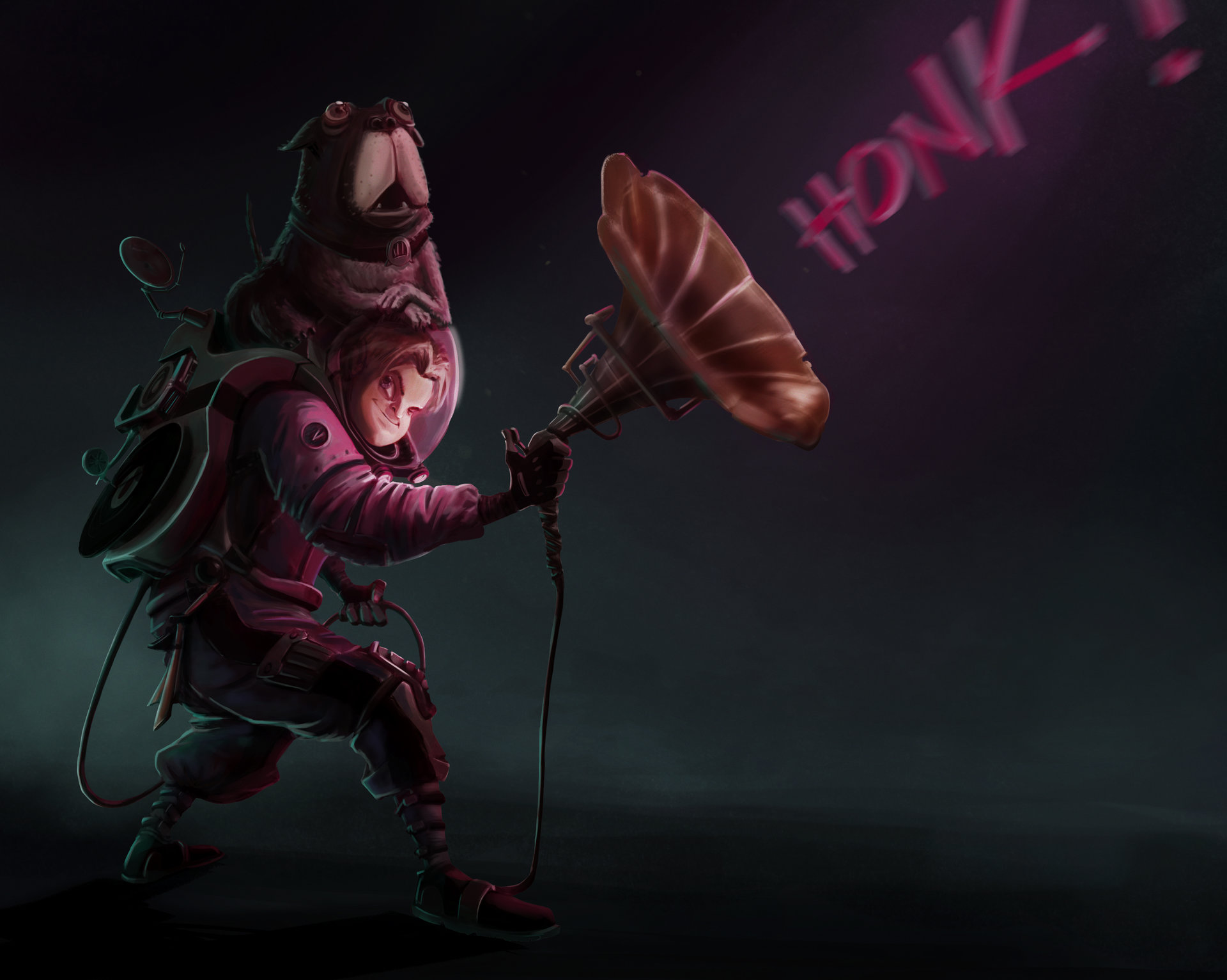 ArtStation - Honk!
