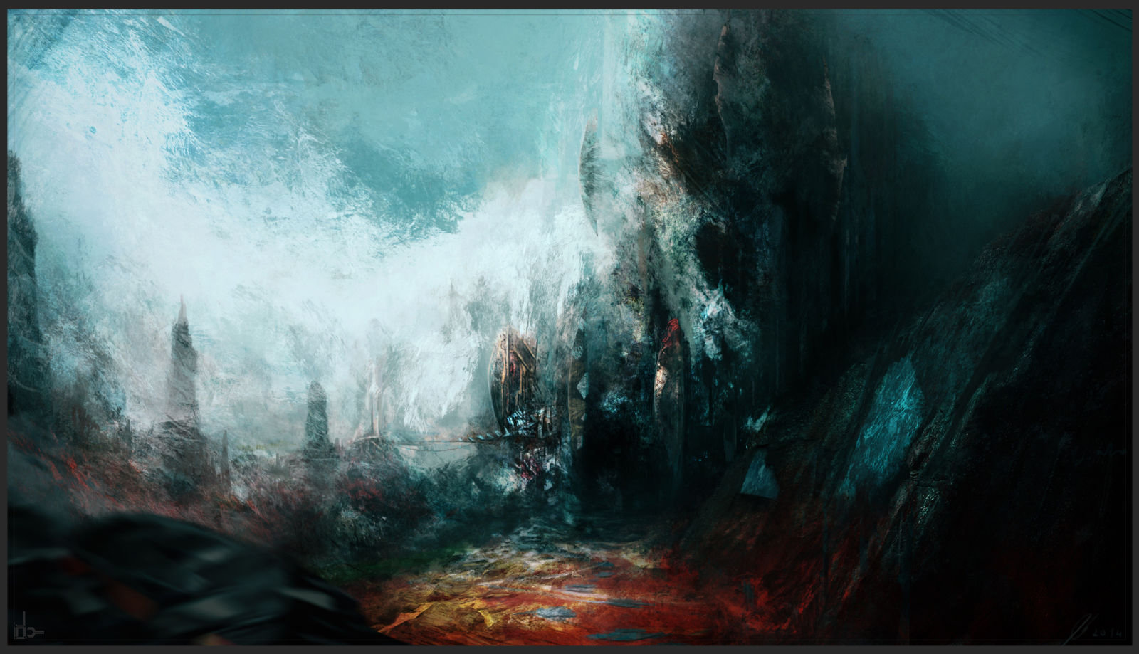 ArtStation - Rock Castle