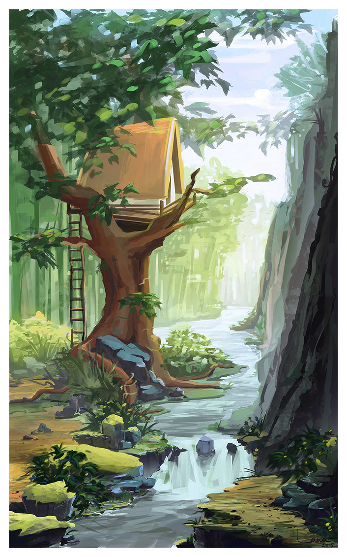 ArtStation - Tree house