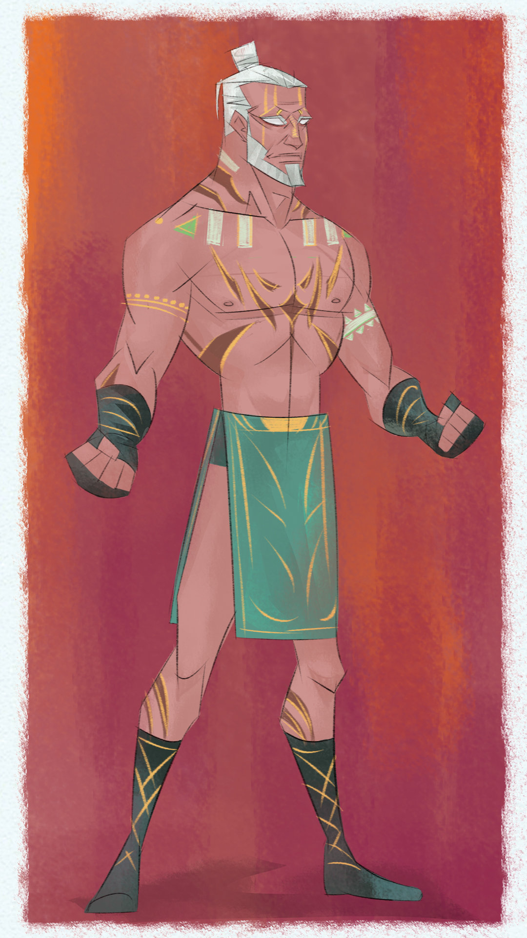 ArtStation - Character Design - Mythical Warrior