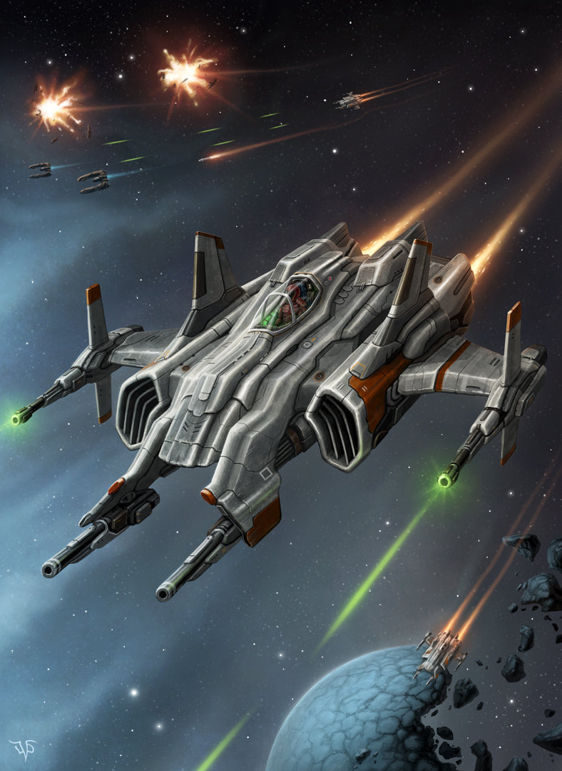 ArtStation - Light Fighters, Dmitriy Leonovich