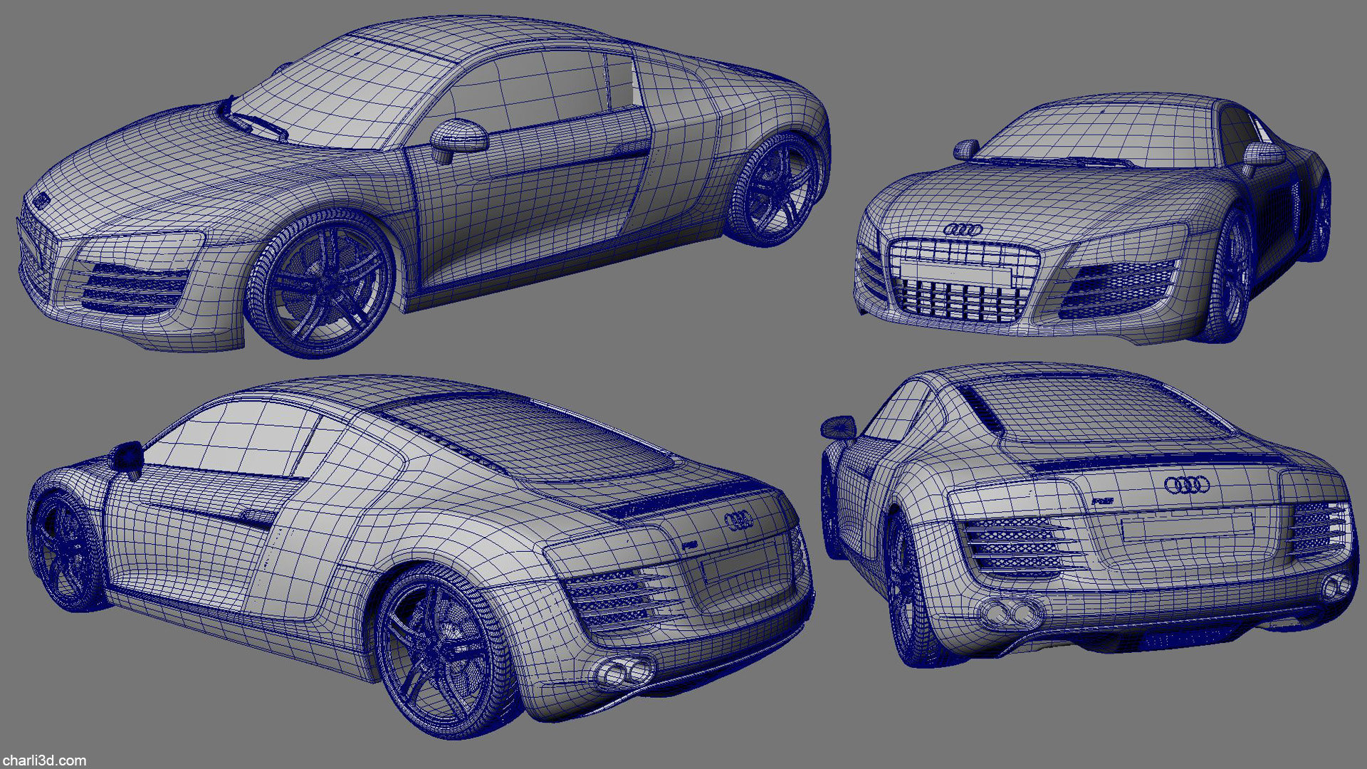 Charlie Deogracias | 3D Artist - Audi R8