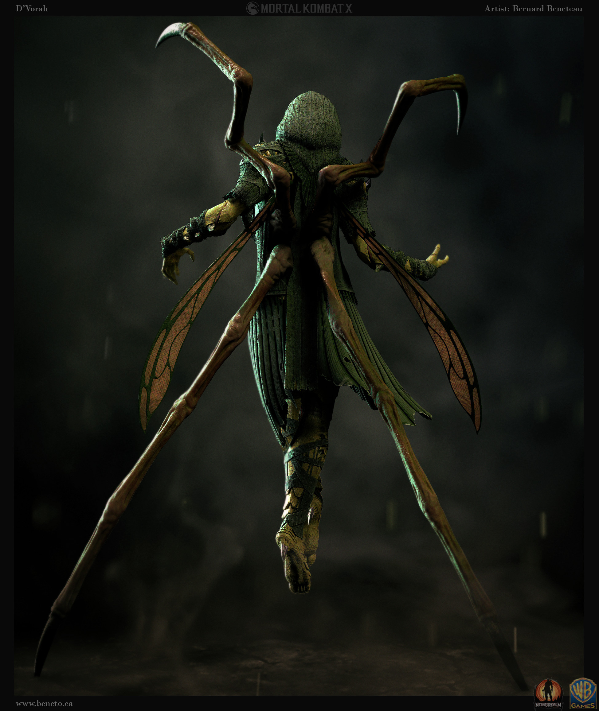 Bernard Beneteau - Mortal Kombat X - D'Vorah 3