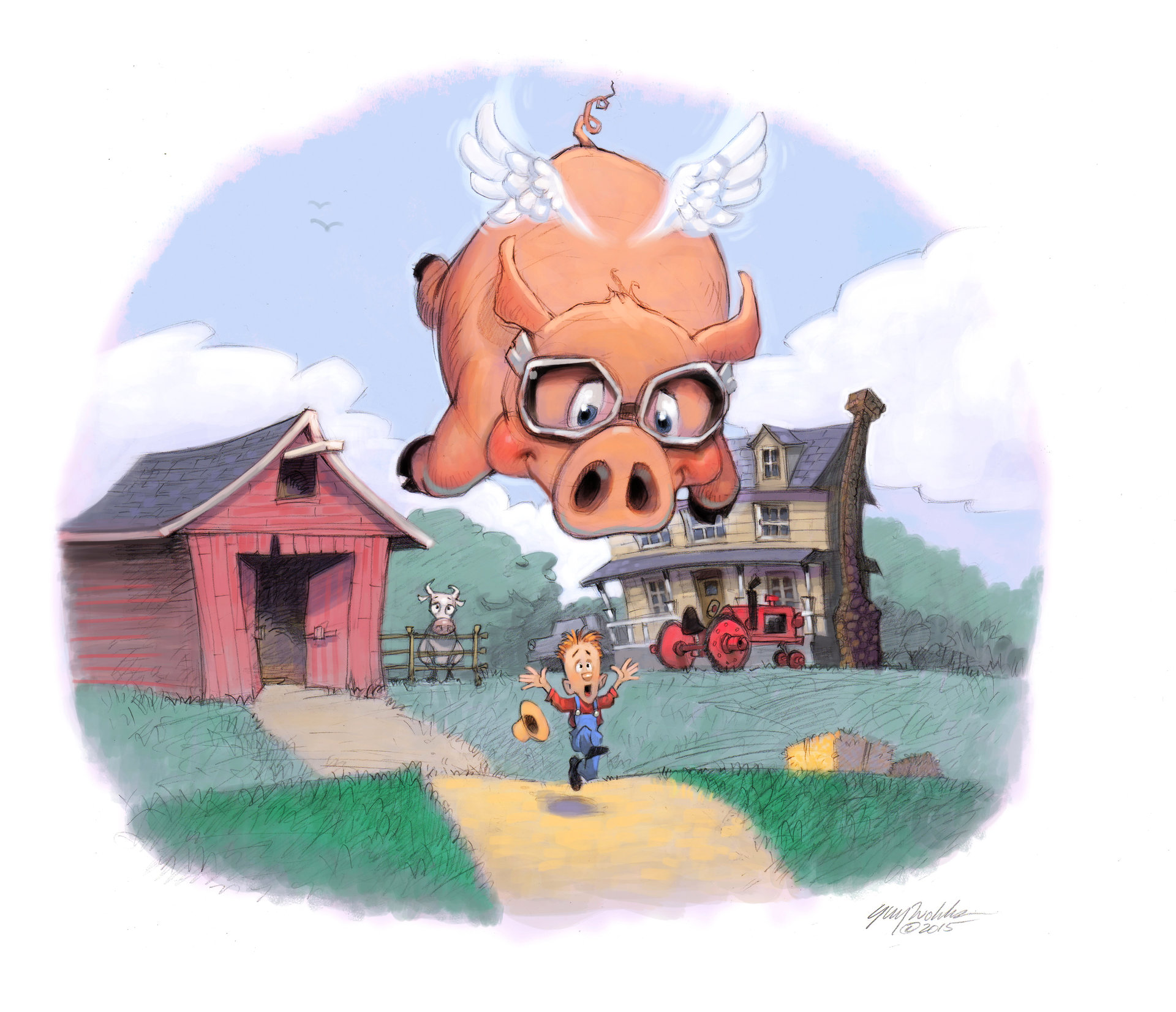 ArtStation - When pigs fly