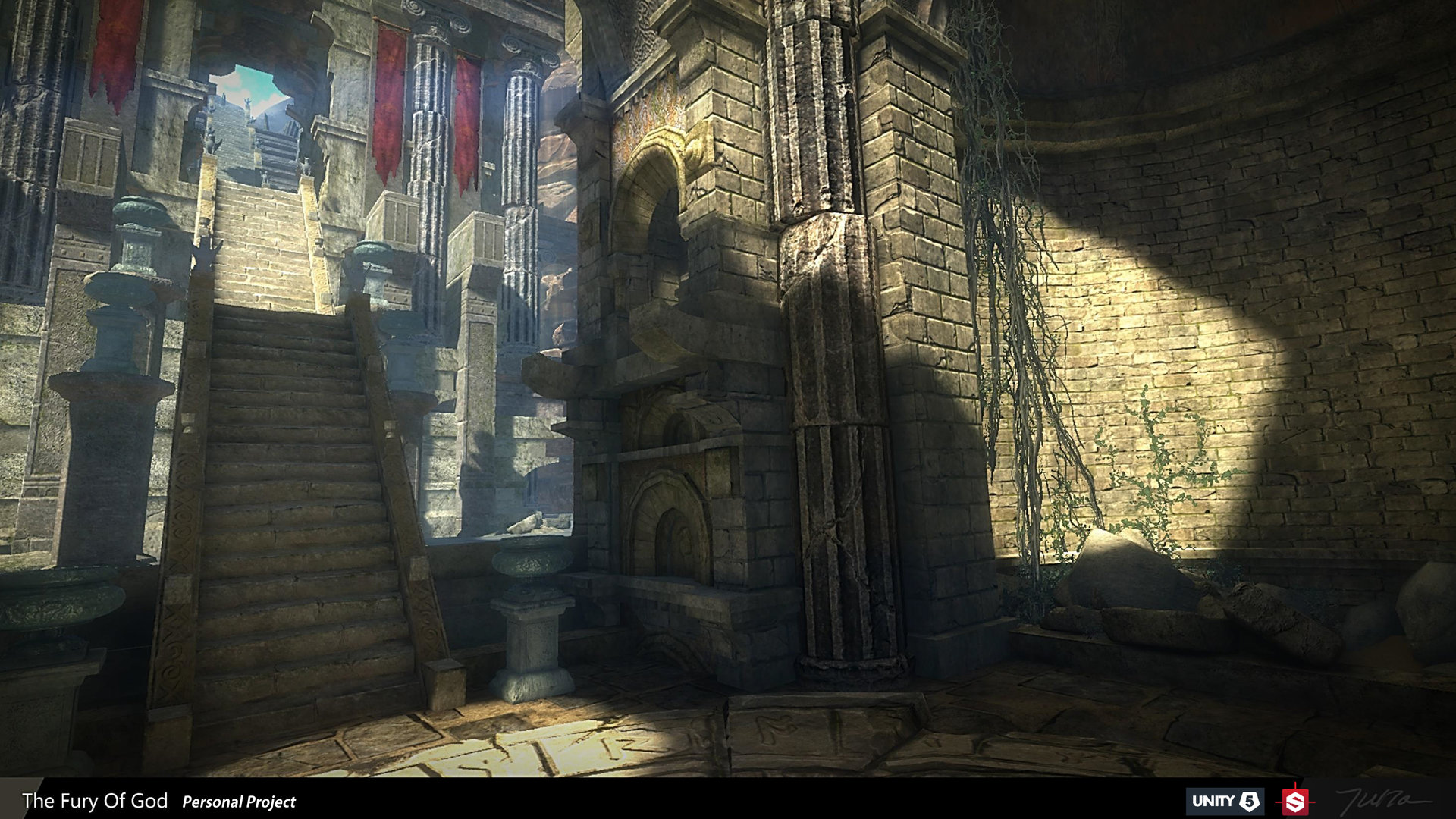 ArtStation - The Fury Of God