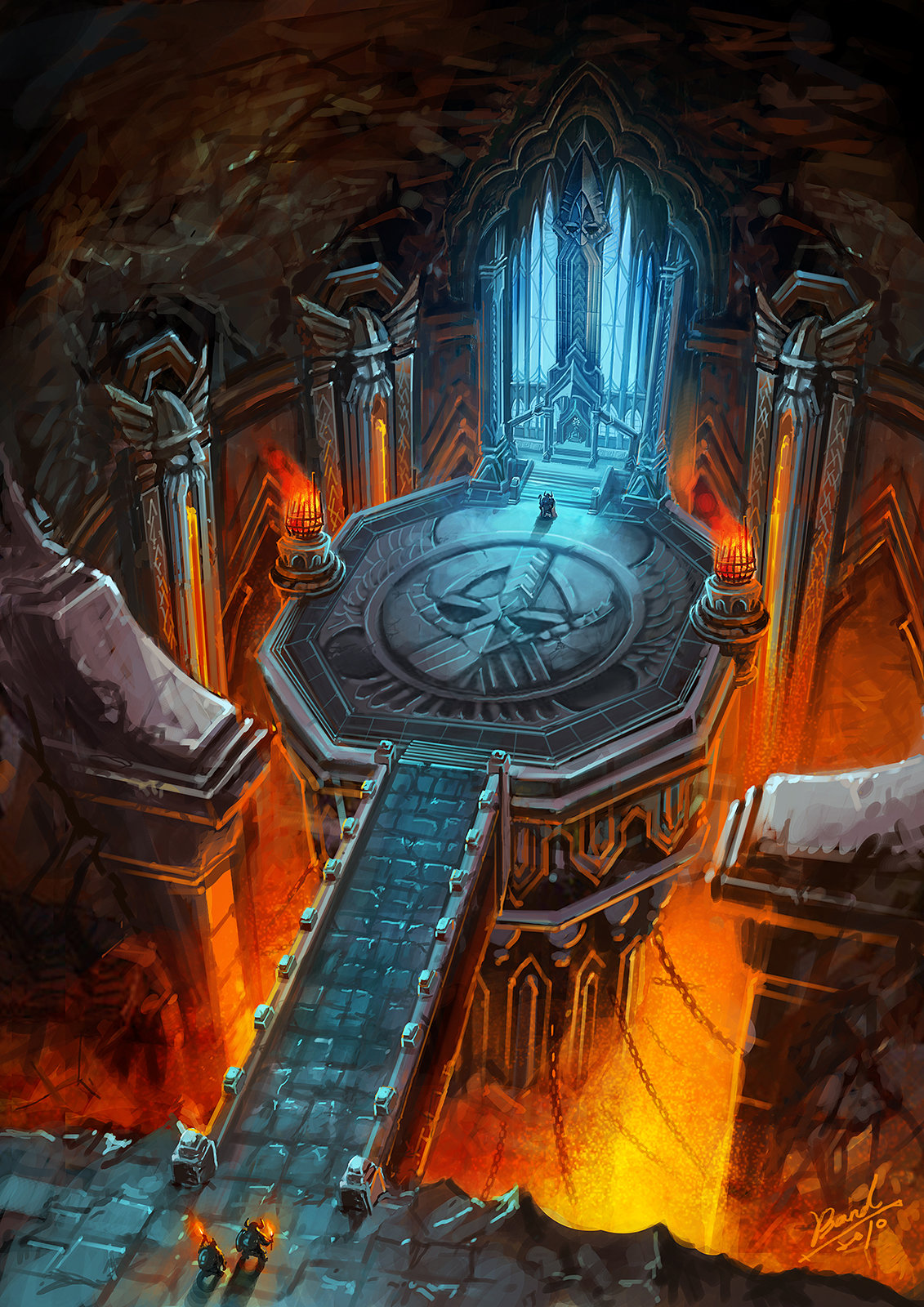 ArtStation - Dwarves Kings Hall (2010), BAND HUANG