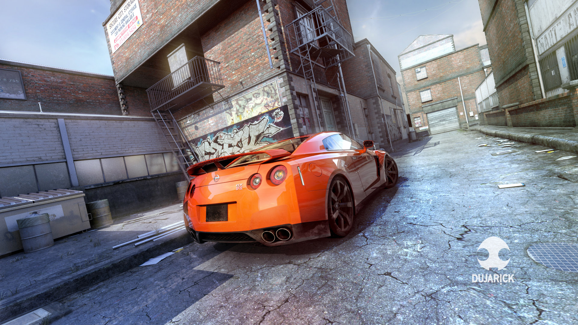 ArtStation - Nissan-GTR