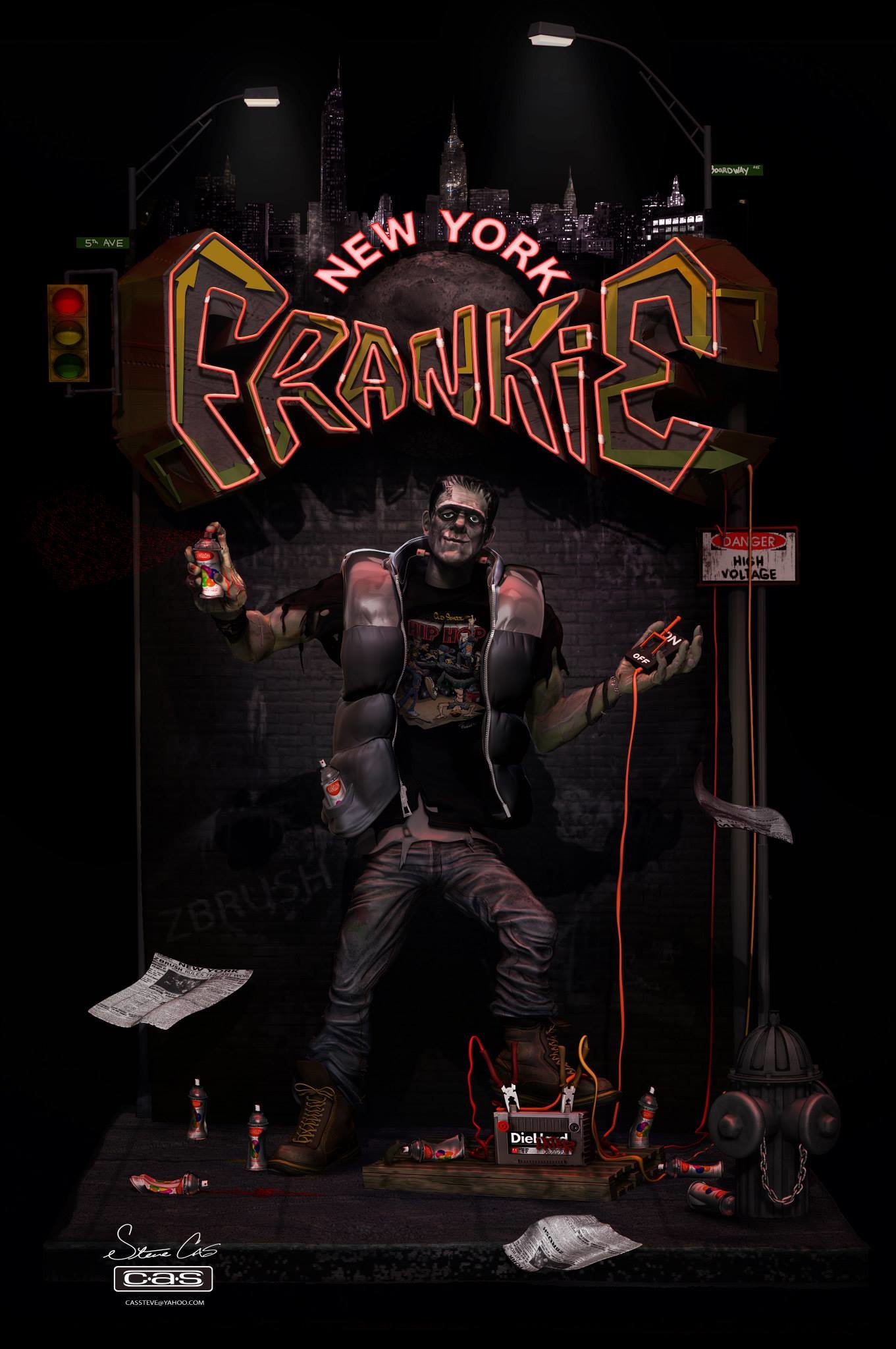 Steve Cas - STEVE CAS - ARTWORK