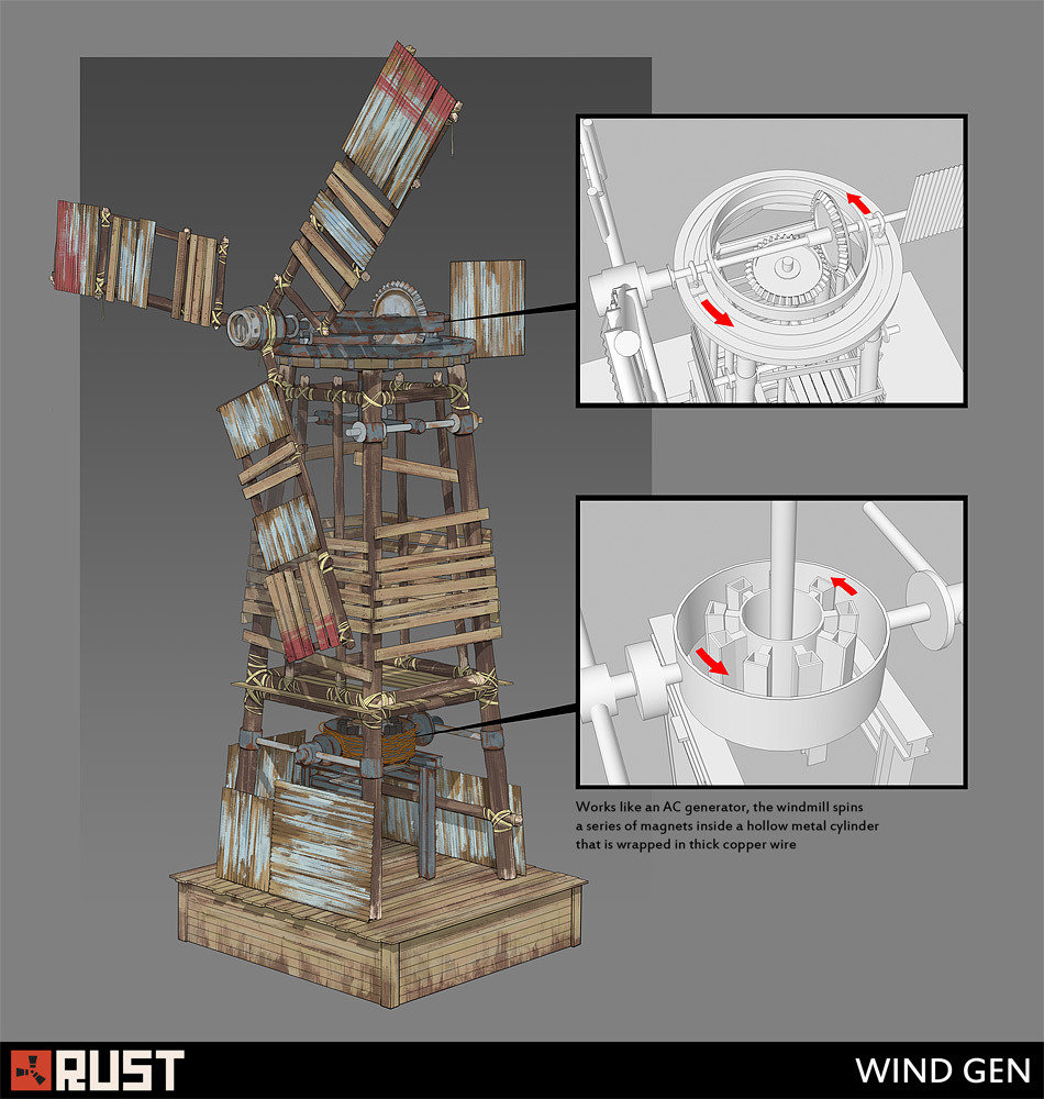 ArtStation - Rust - Wind Gen