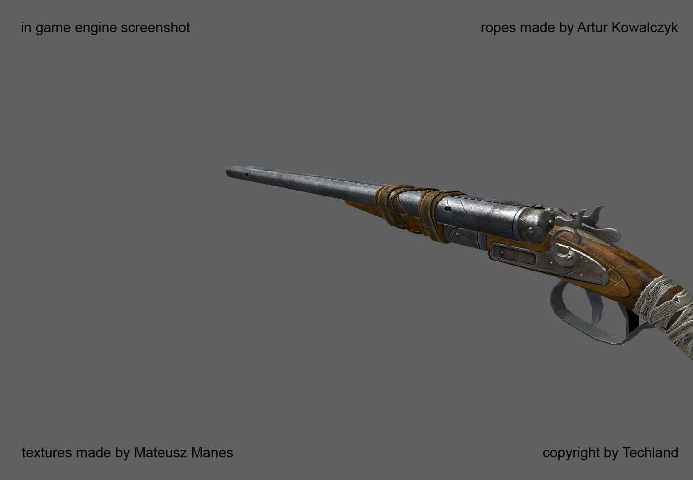 Krystian Golebczyk - Weapons for "Call of Juarez: Gunslinger"