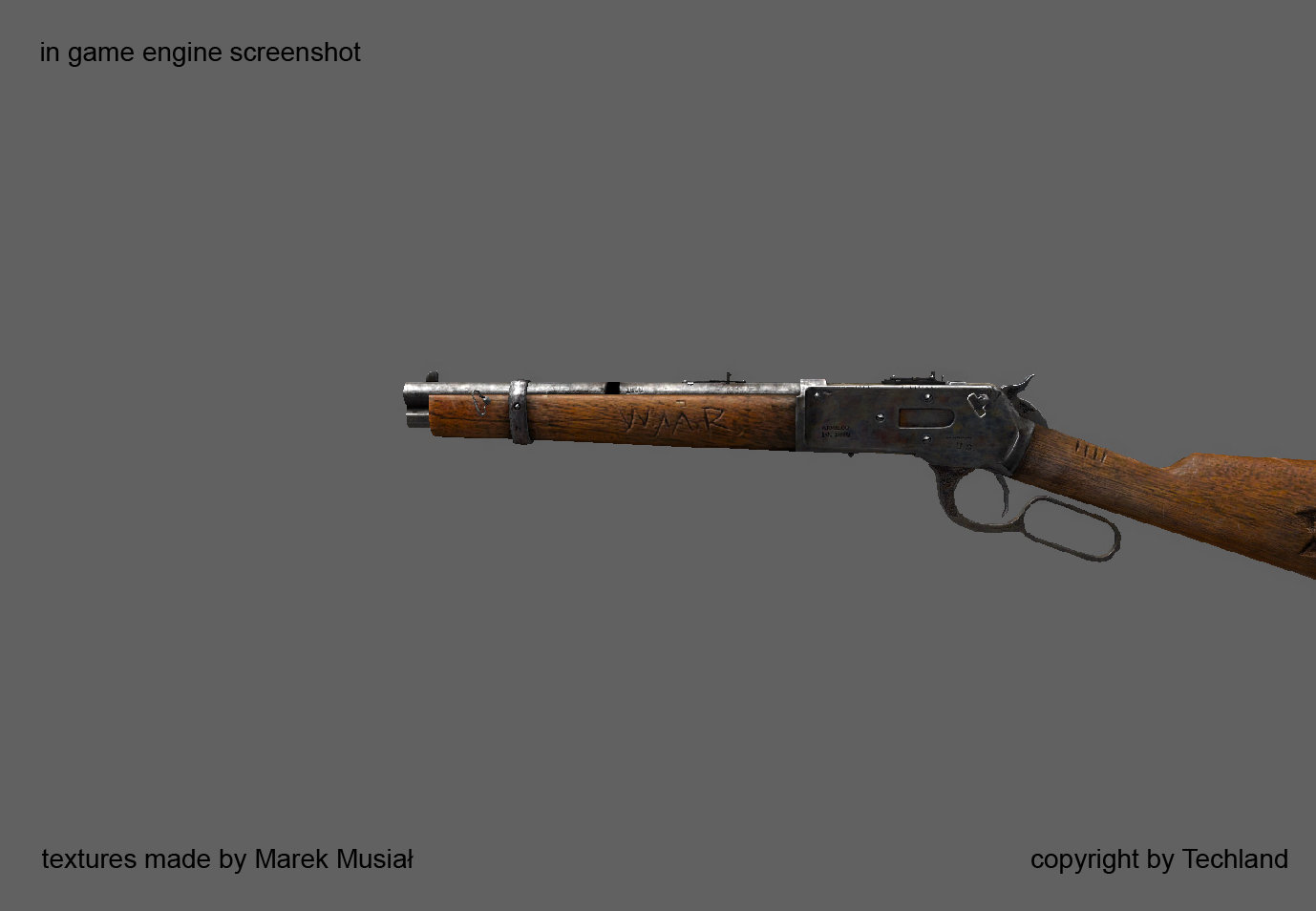 Krystian Golebczyk - Weapons for "Call of Juarez: Gunslinger"