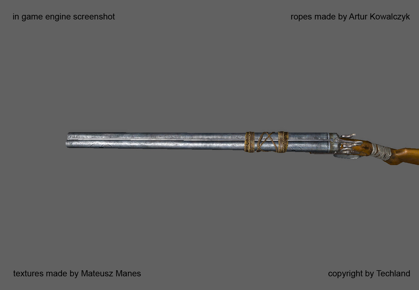 Krystian Golebczyk - Weapons for "Call of Juarez: Gunslinger"