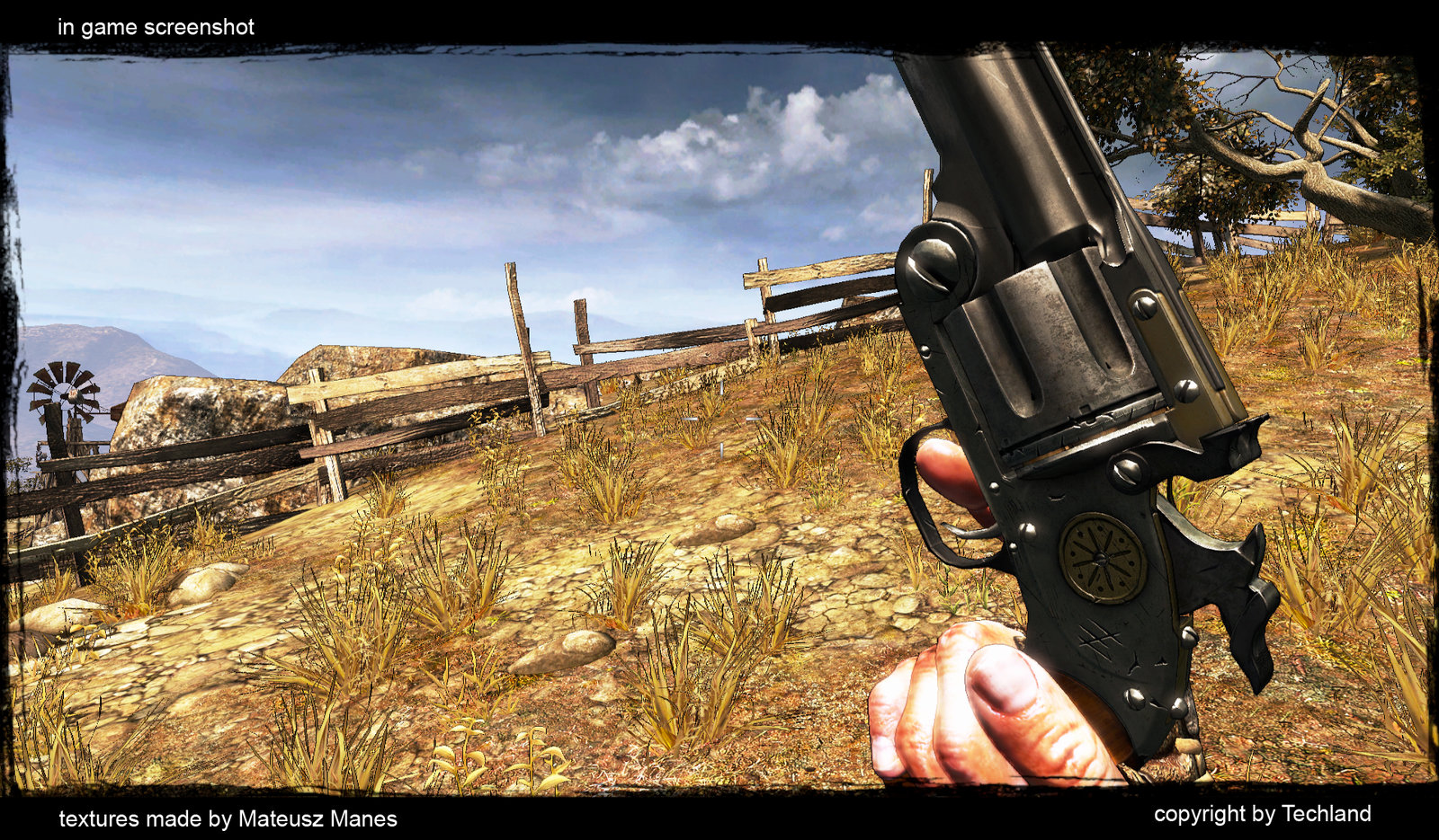 Krystian Golebczyk - Weapons for "Call of Juarez: Gunslinger"