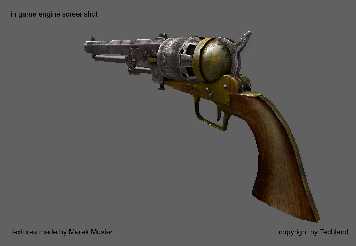 Krystian Golebczyk - Weapons for "Call of Juarez: Gunslinger"