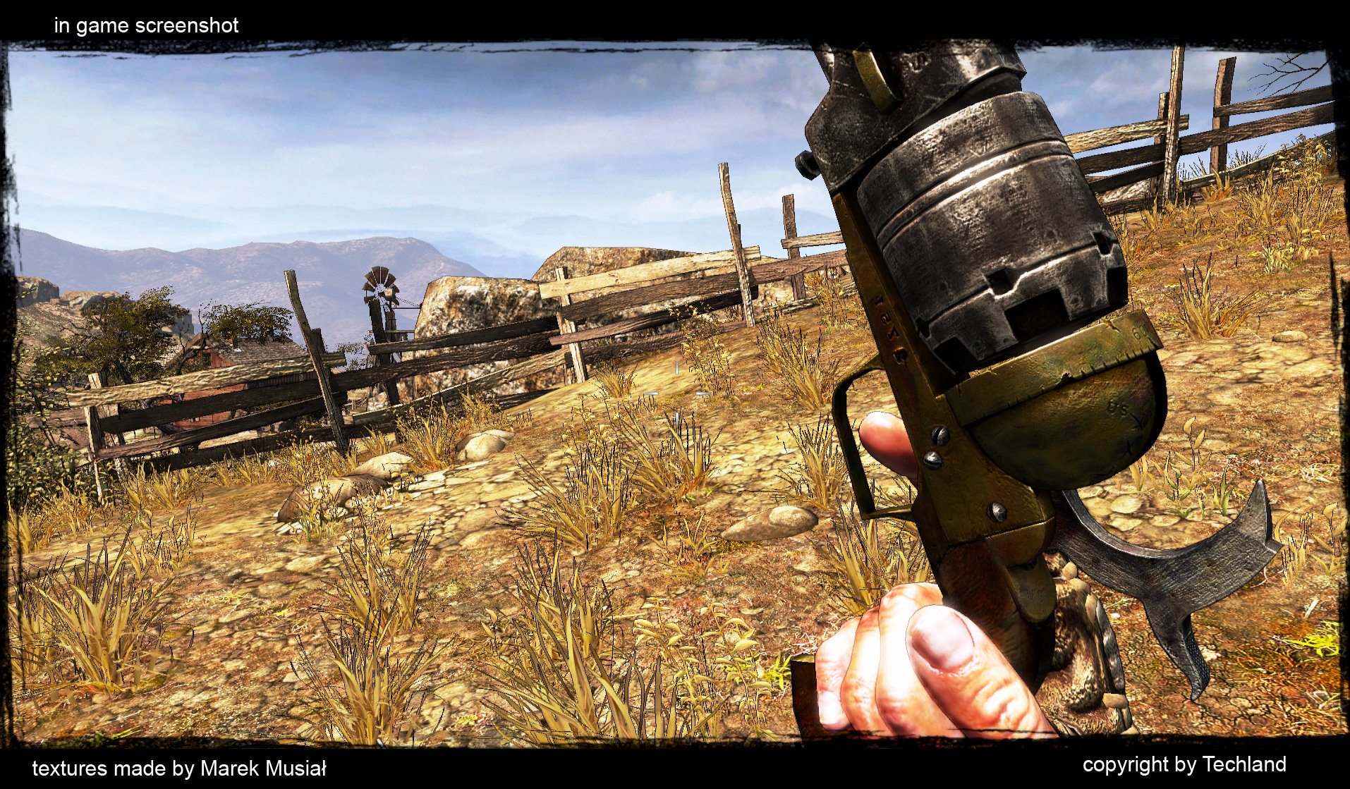 Krystian Golebczyk - Weapons for "Call of Juarez: Gunslinger"