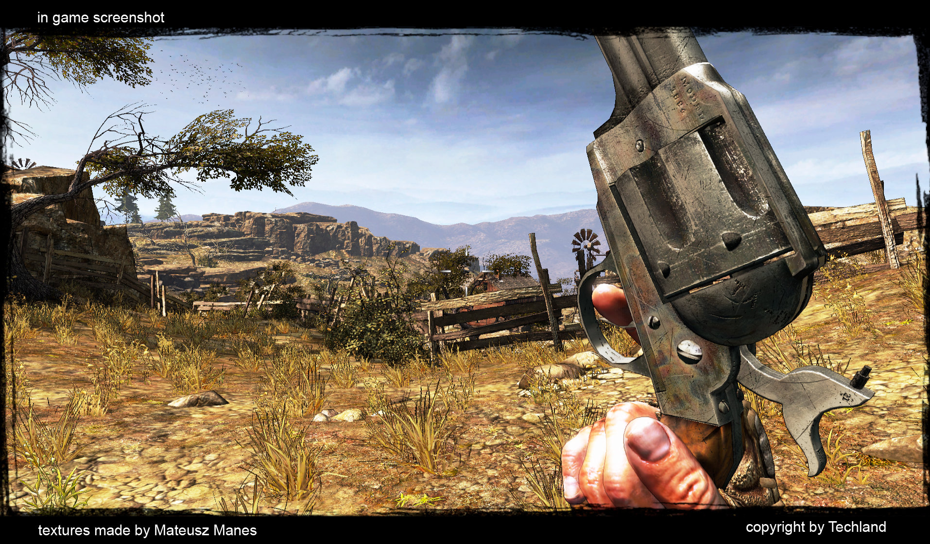 Krystian Golebczyk - Weapons for "Call of Juarez: Gunslinger"