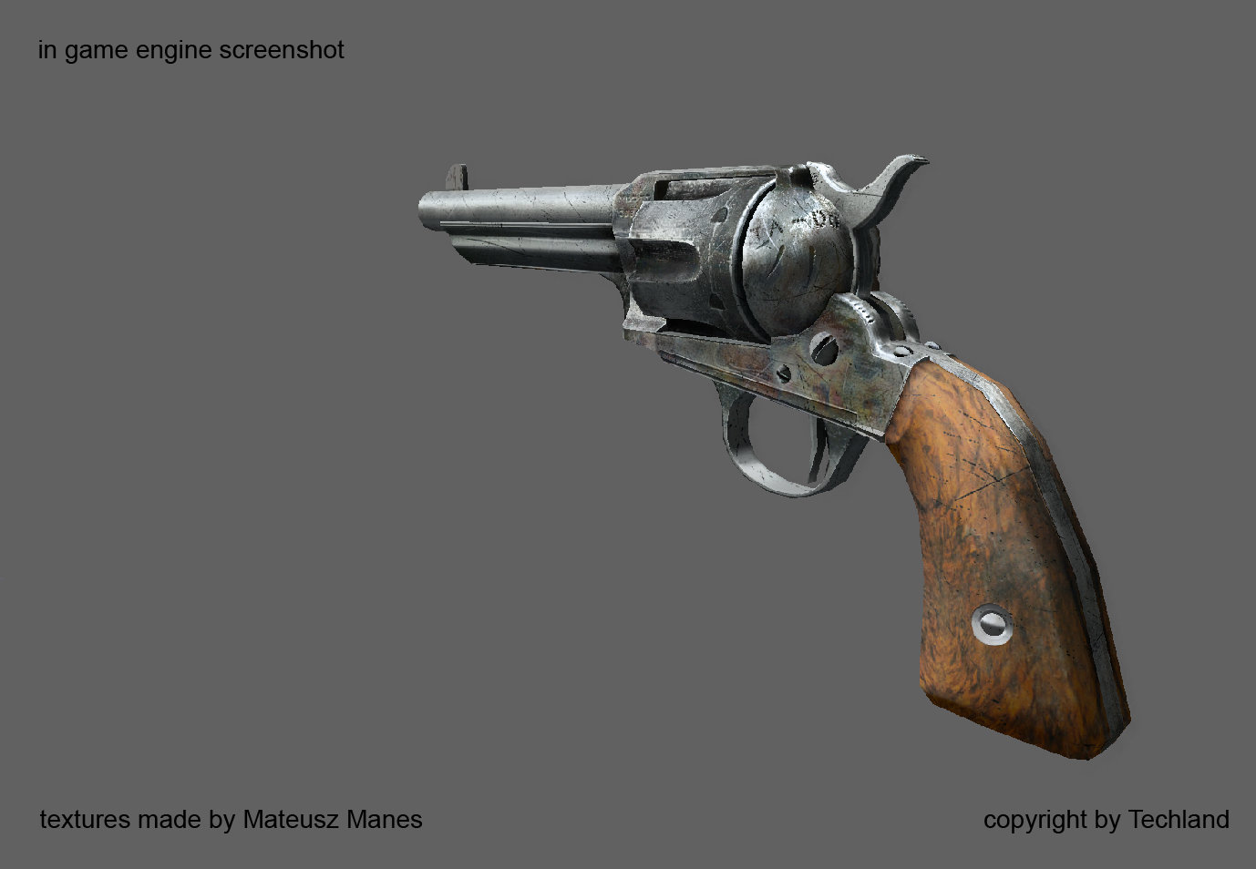 Krystian Golebczyk - Weapons for "Call of Juarez: Gunslinger"