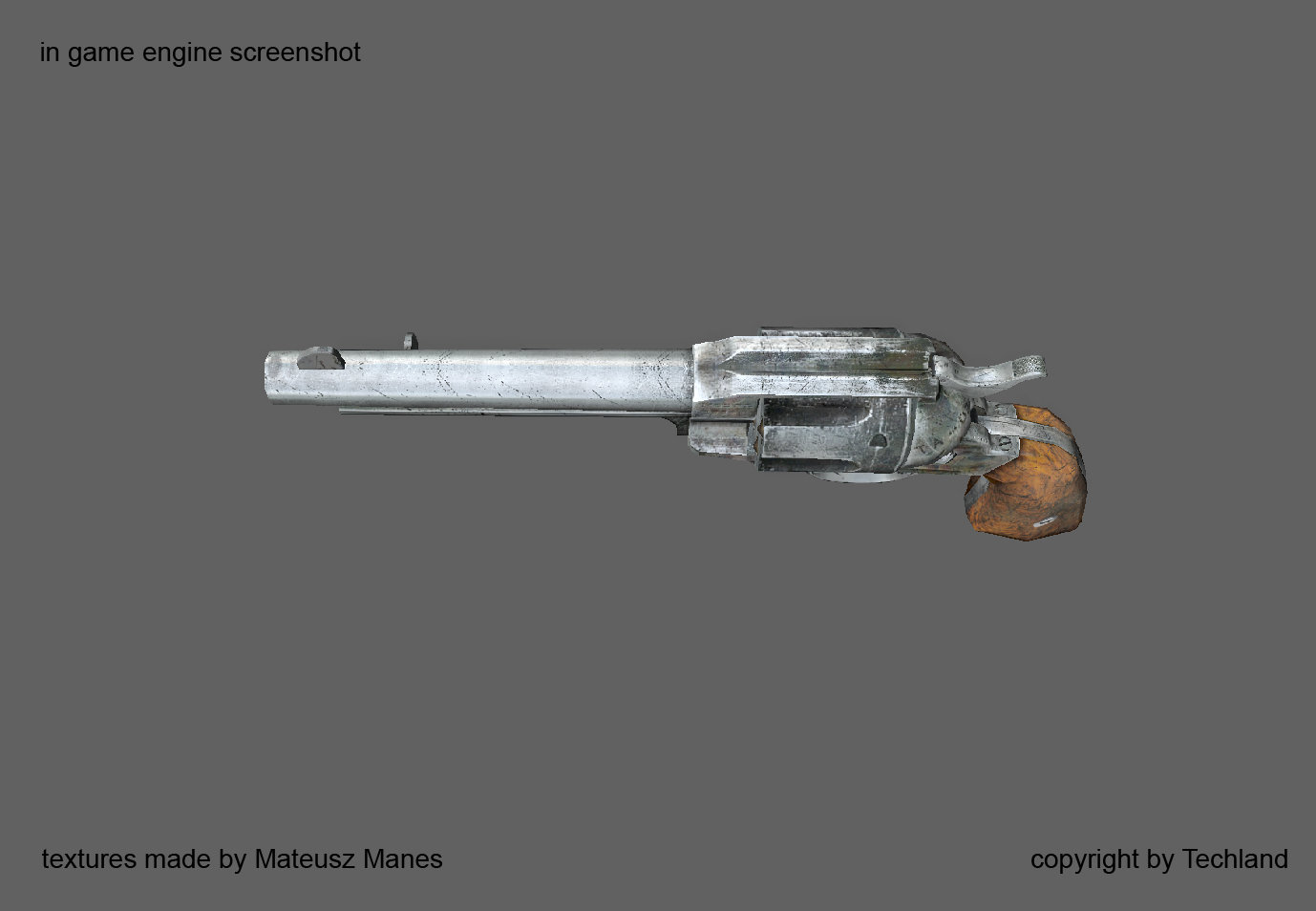 Krystian Golebczyk - Weapons for "Call of Juarez: Gunslinger"