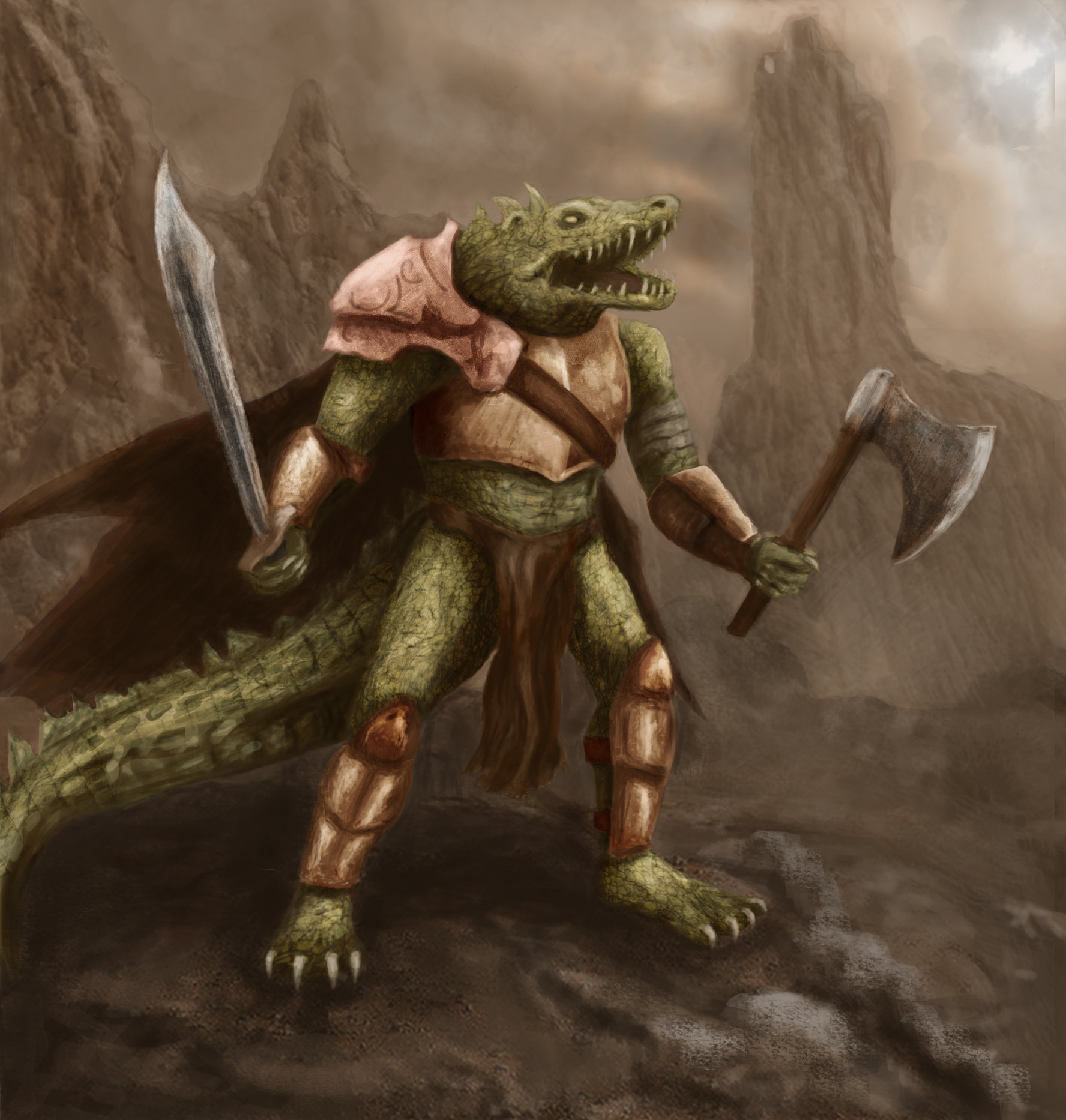 ArtStation - King Lizard