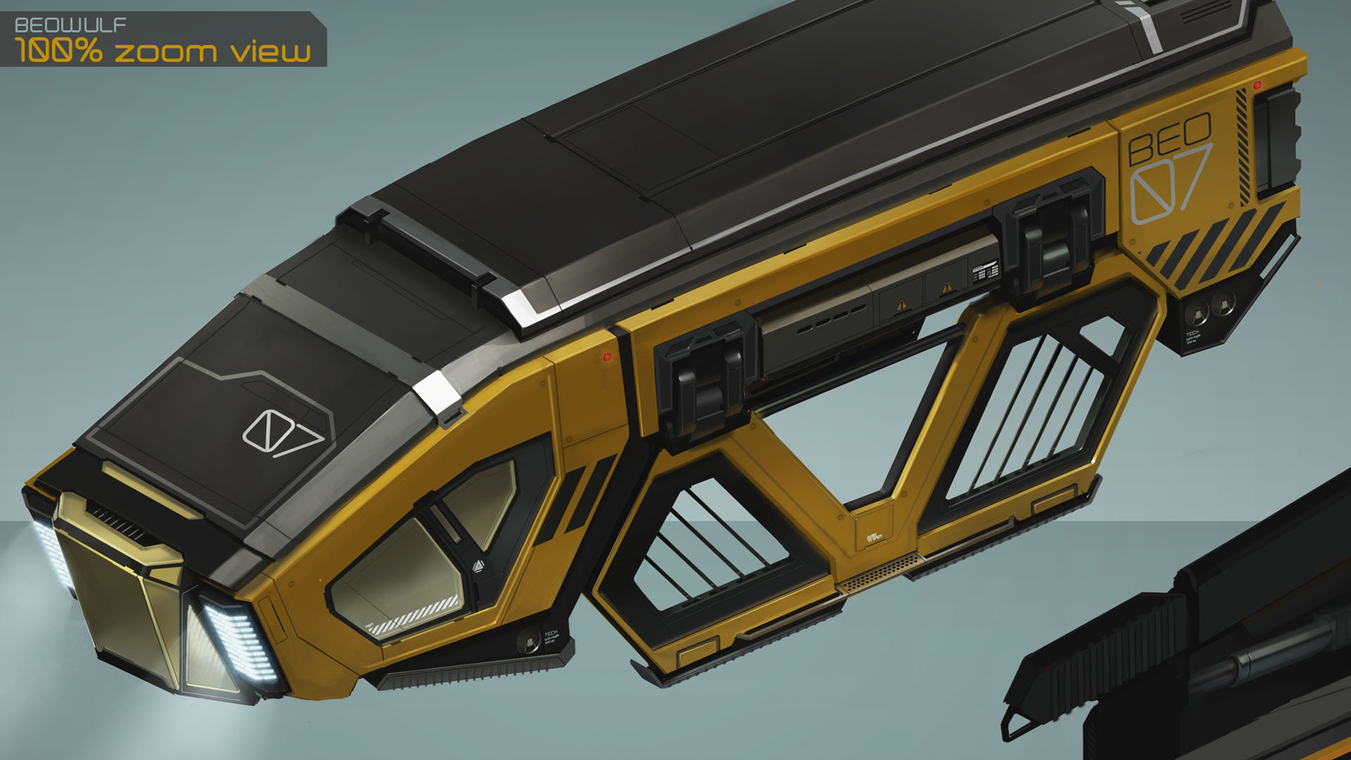 Asteroid Mining Ship