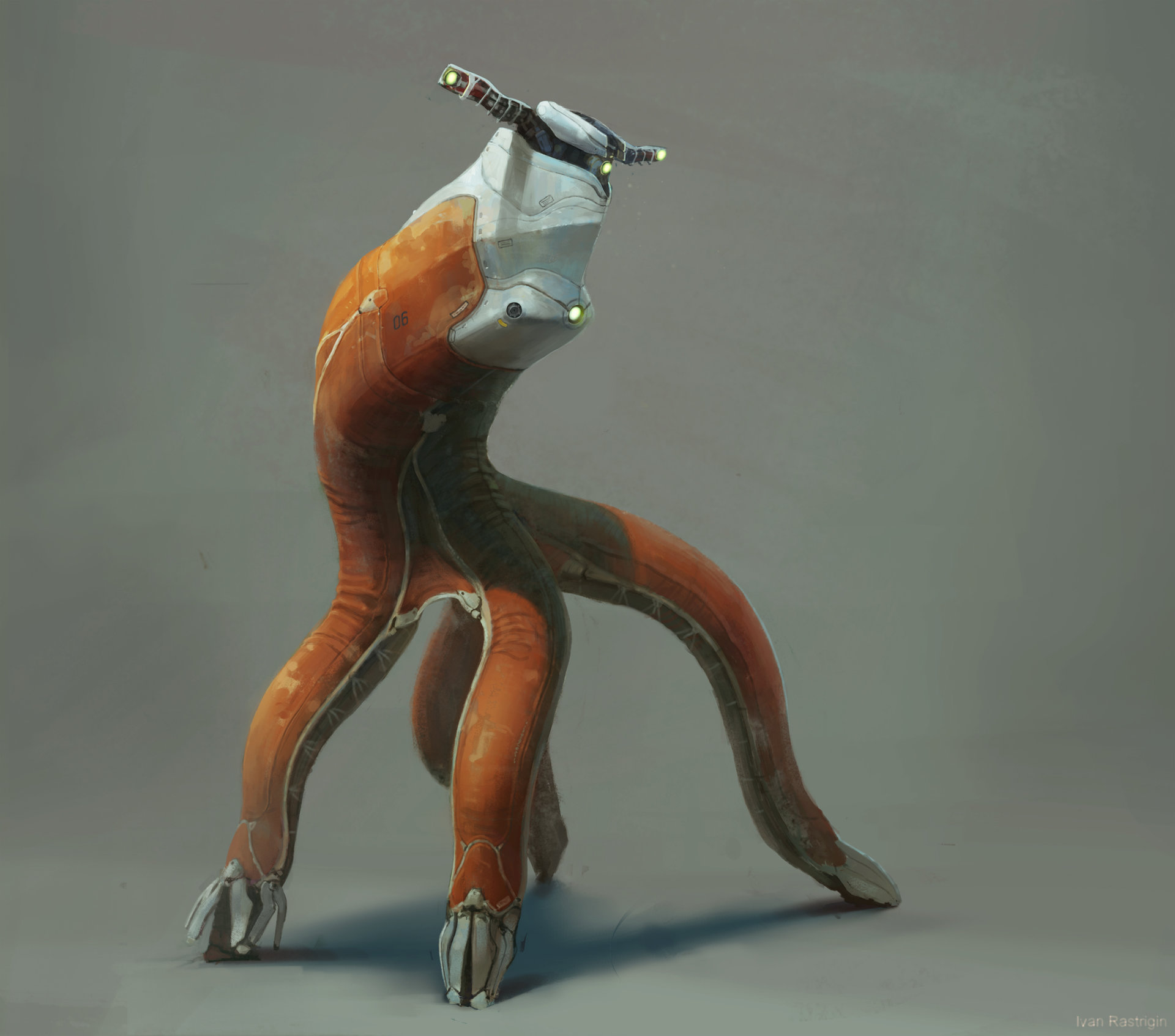 ArtStation - Robot Squid