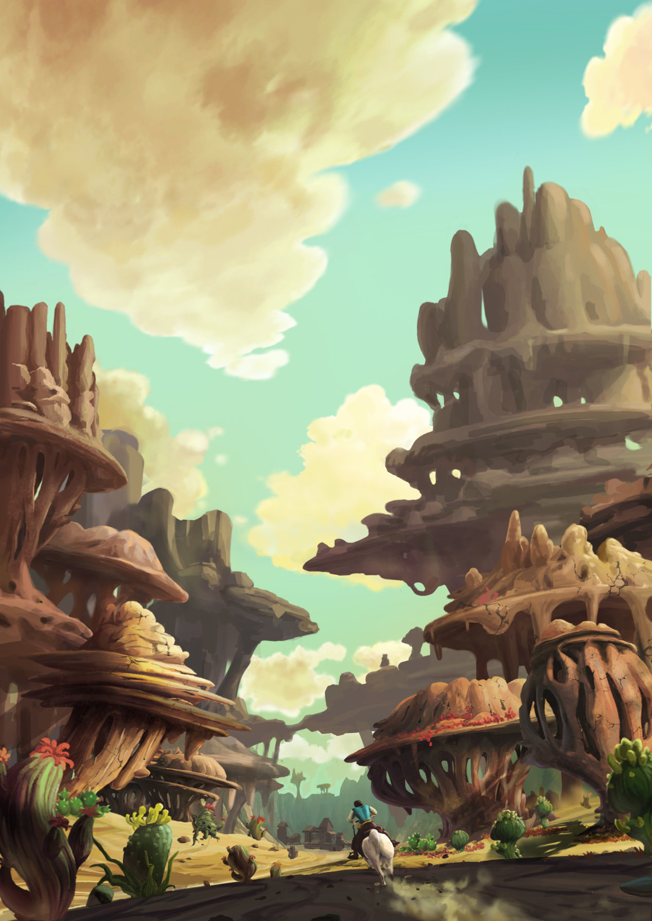 ArtStation - strange desert