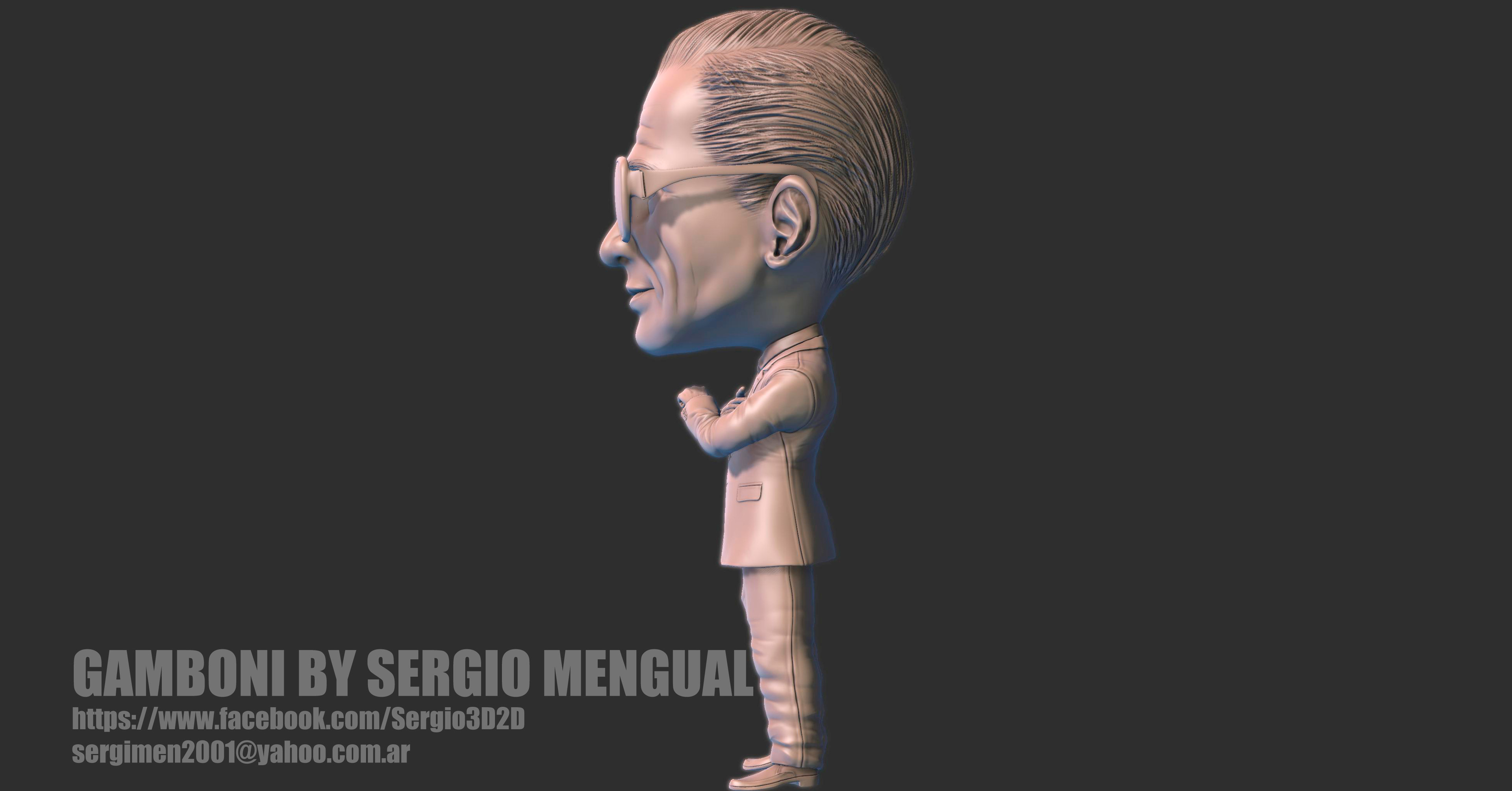 Sergio Gabriel Mengual - Gamboni for Gamboni Game. By Sergio Mengual