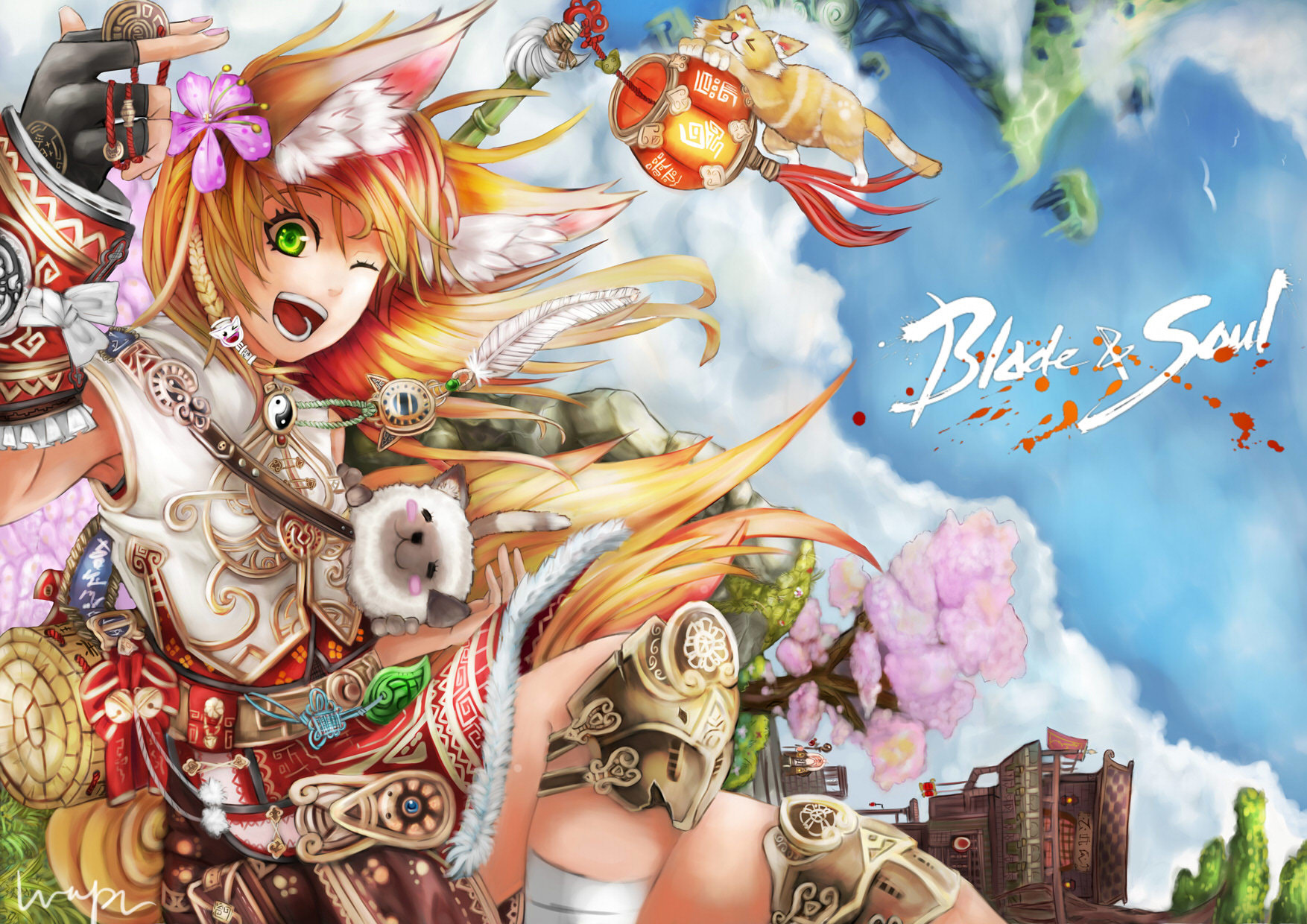 ArtStation - Blade and soul artwork