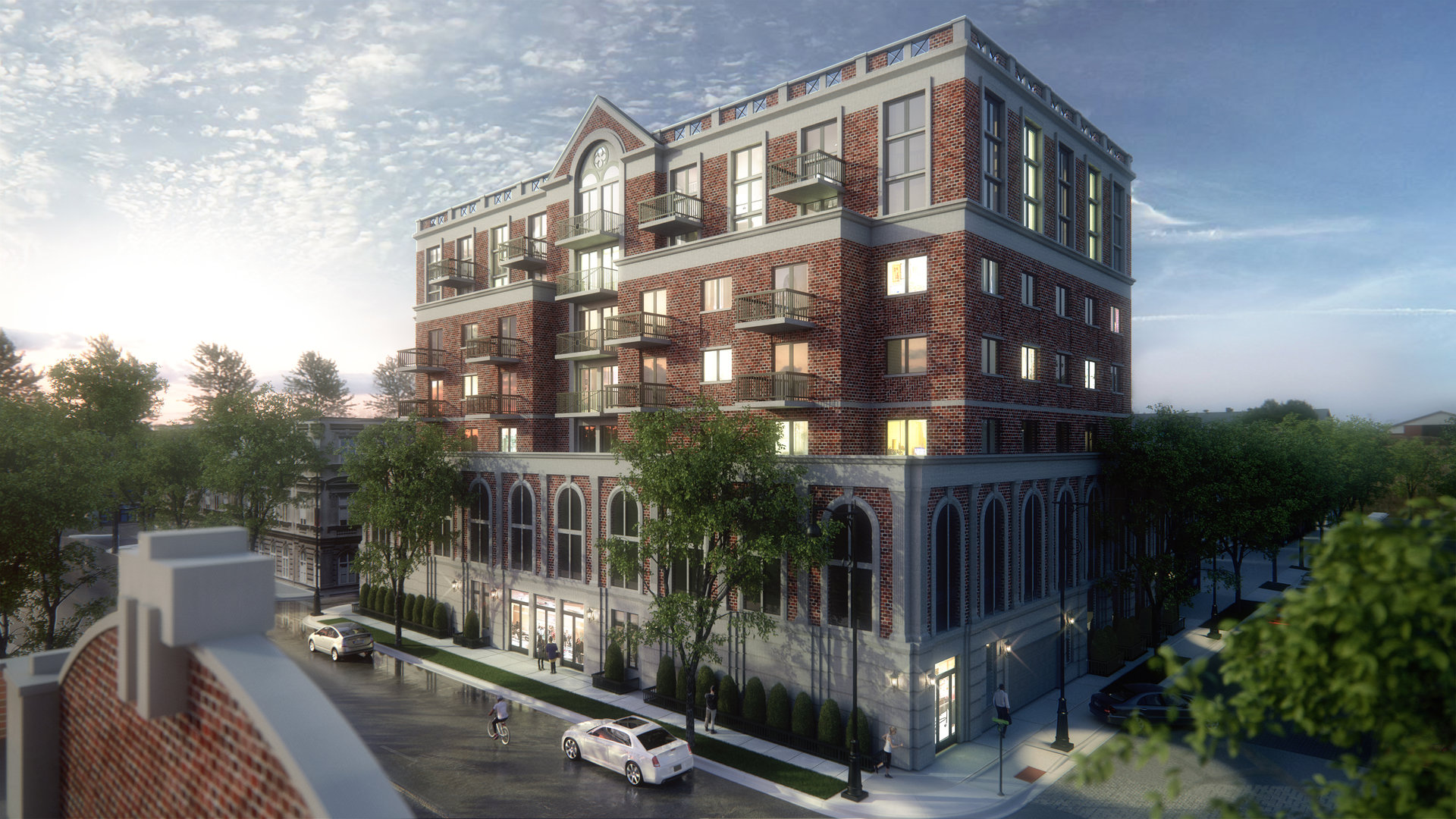 ArtStation - Mid Rise Architectural Rendering