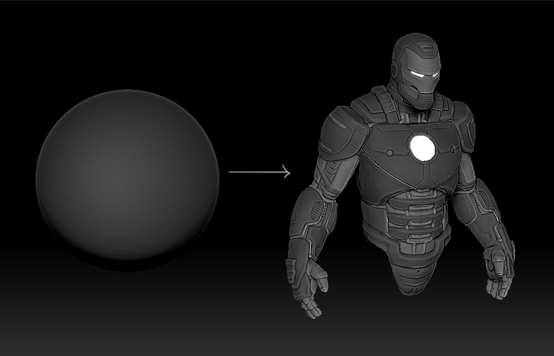 ArtStation - Iron Man WIP