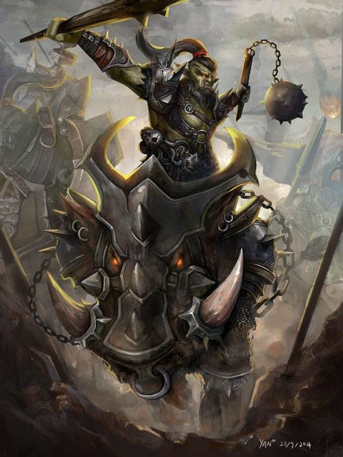 ArtStation - Orc Rider