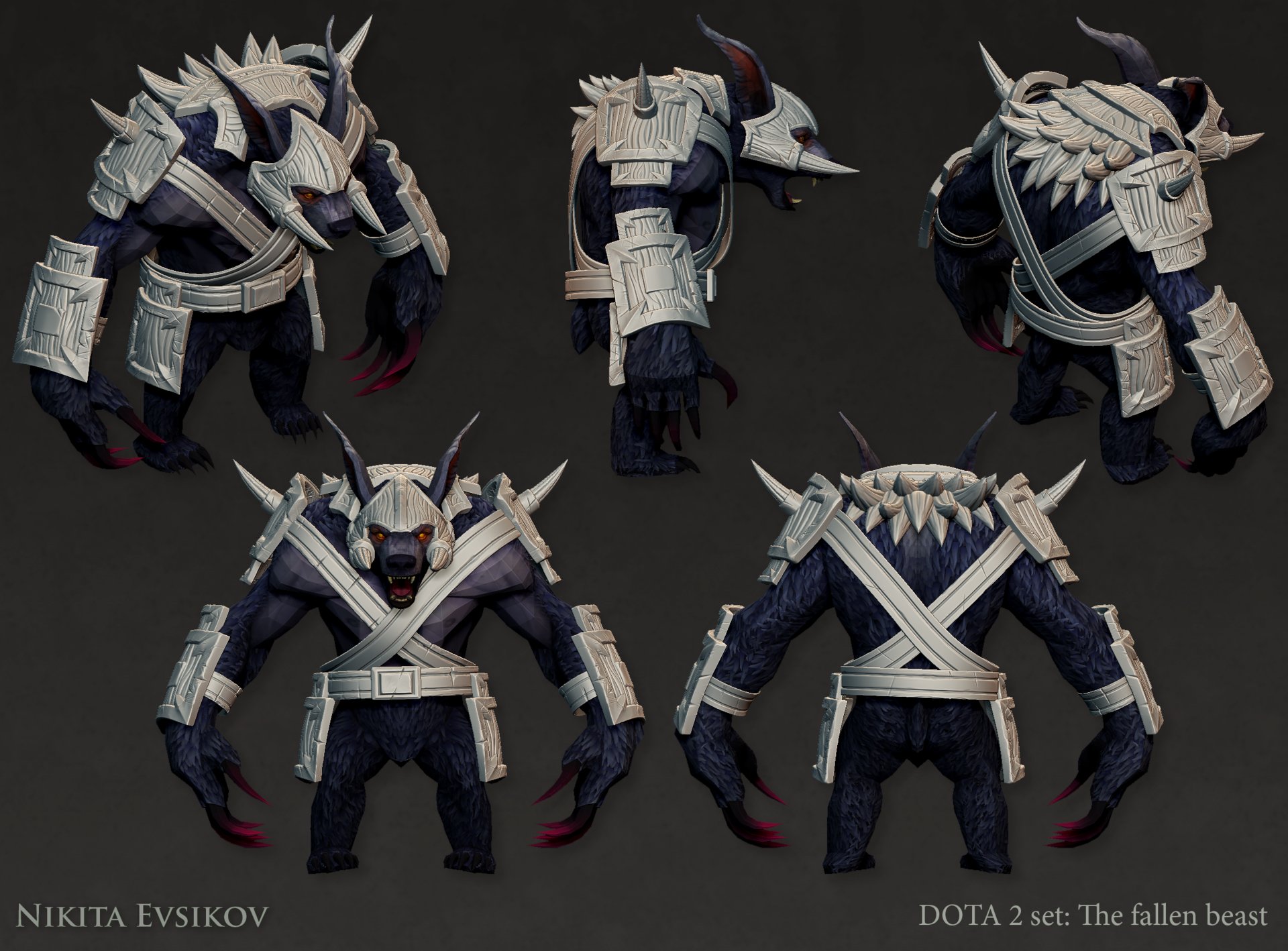 ArtStation - The Fallen Beast