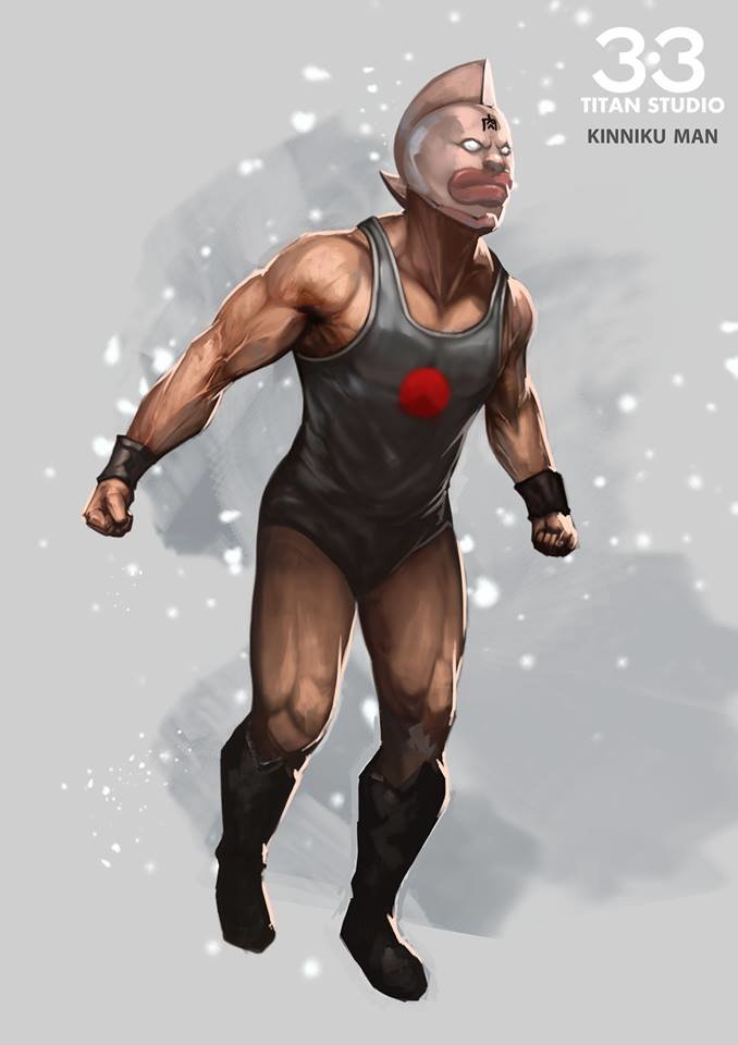 ArtStation - fan art kinnikuman