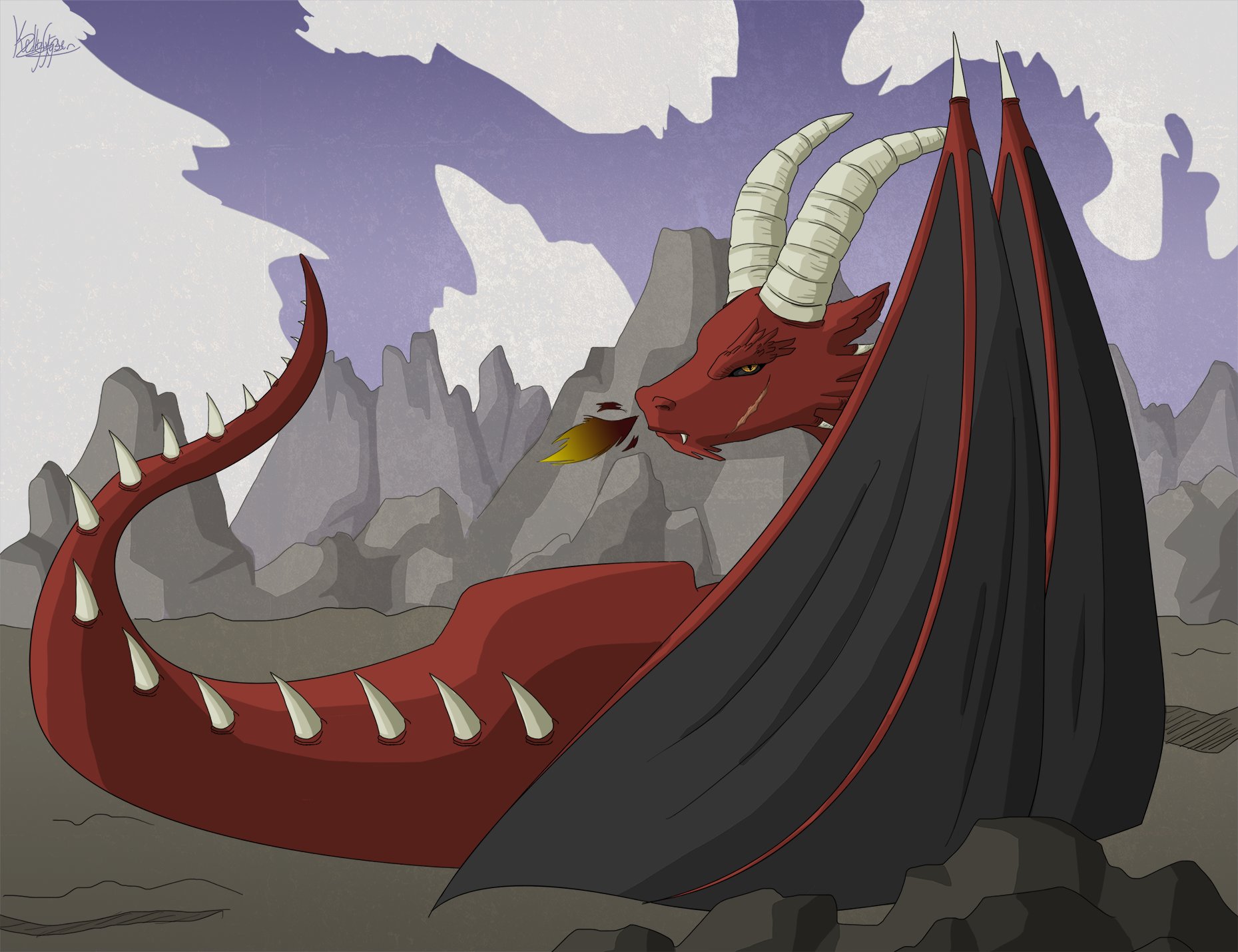 ArtStation - Tannakh (Dragon)