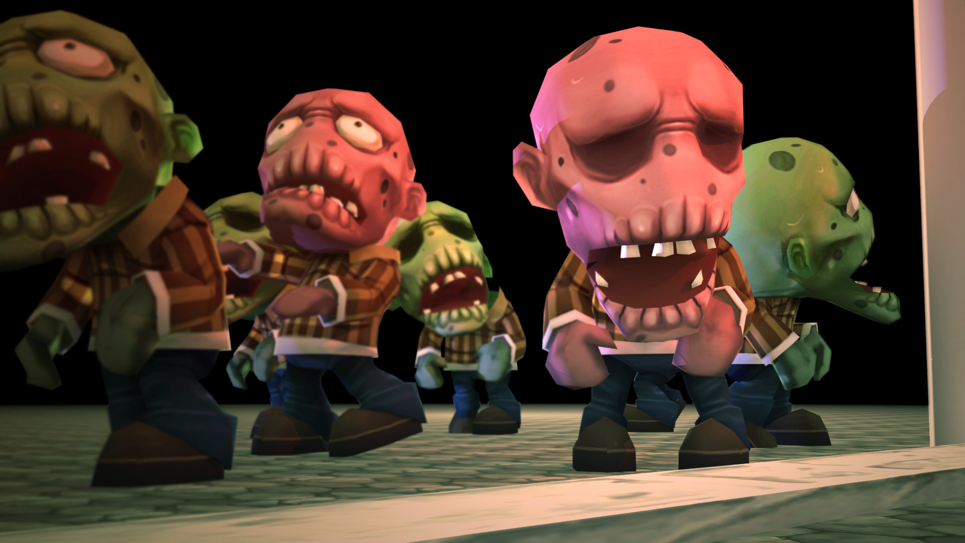 ArtStation - 3D Character modeling Individual work. -Zombie